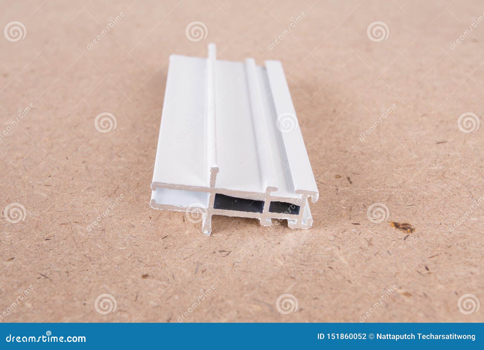 A Cross Section of Pvc Window. PVC Window Profile Cut. Design of Pvc ...