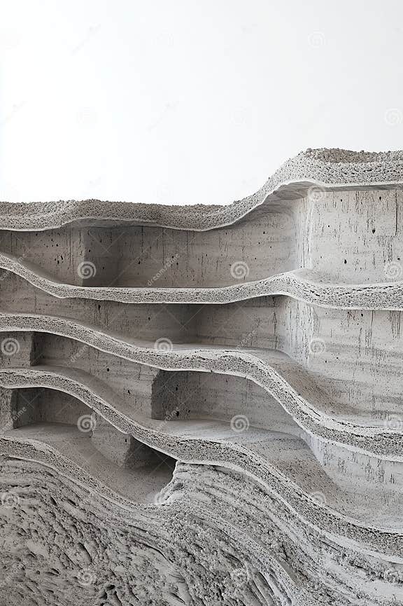 Cross-section Rendering Showing Internal Layers and Structural ...