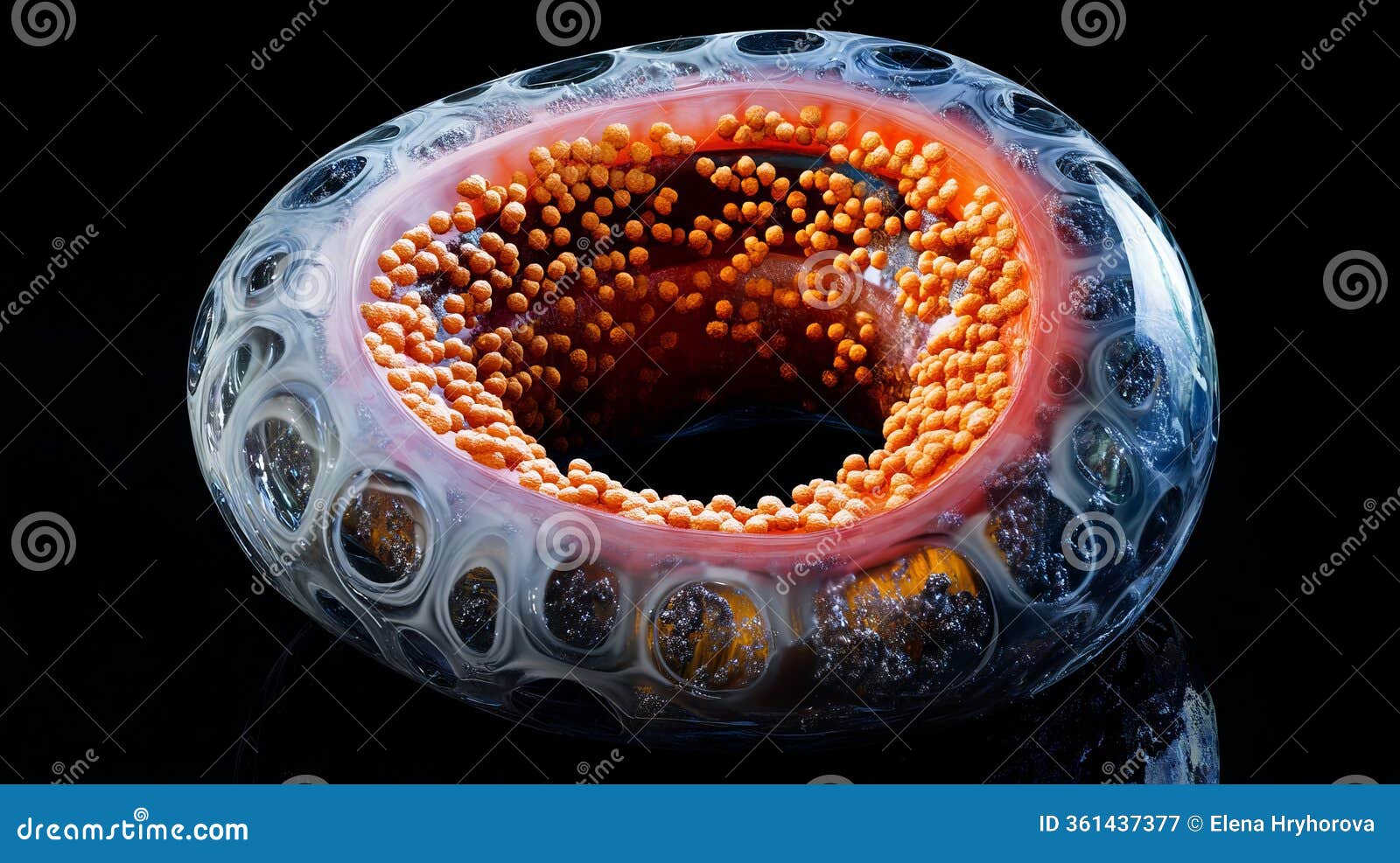 Cross-section Reveals Intricate Structures within a Bacterial Cell ...