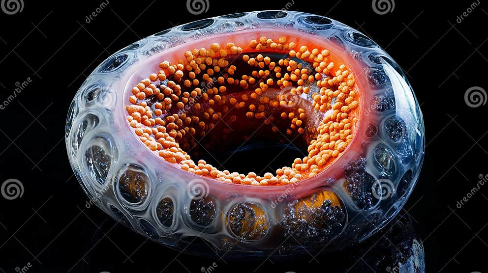 Cross-section Reveals Intricate Structures within a Bacterial Cell ...