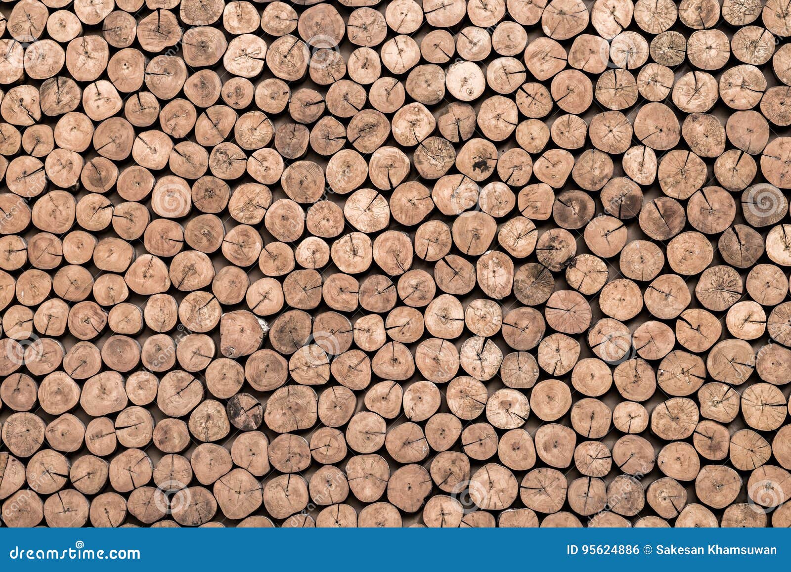 A Section Of Wood With A Natural Texture In The Form Of A Wavy Pattern ...