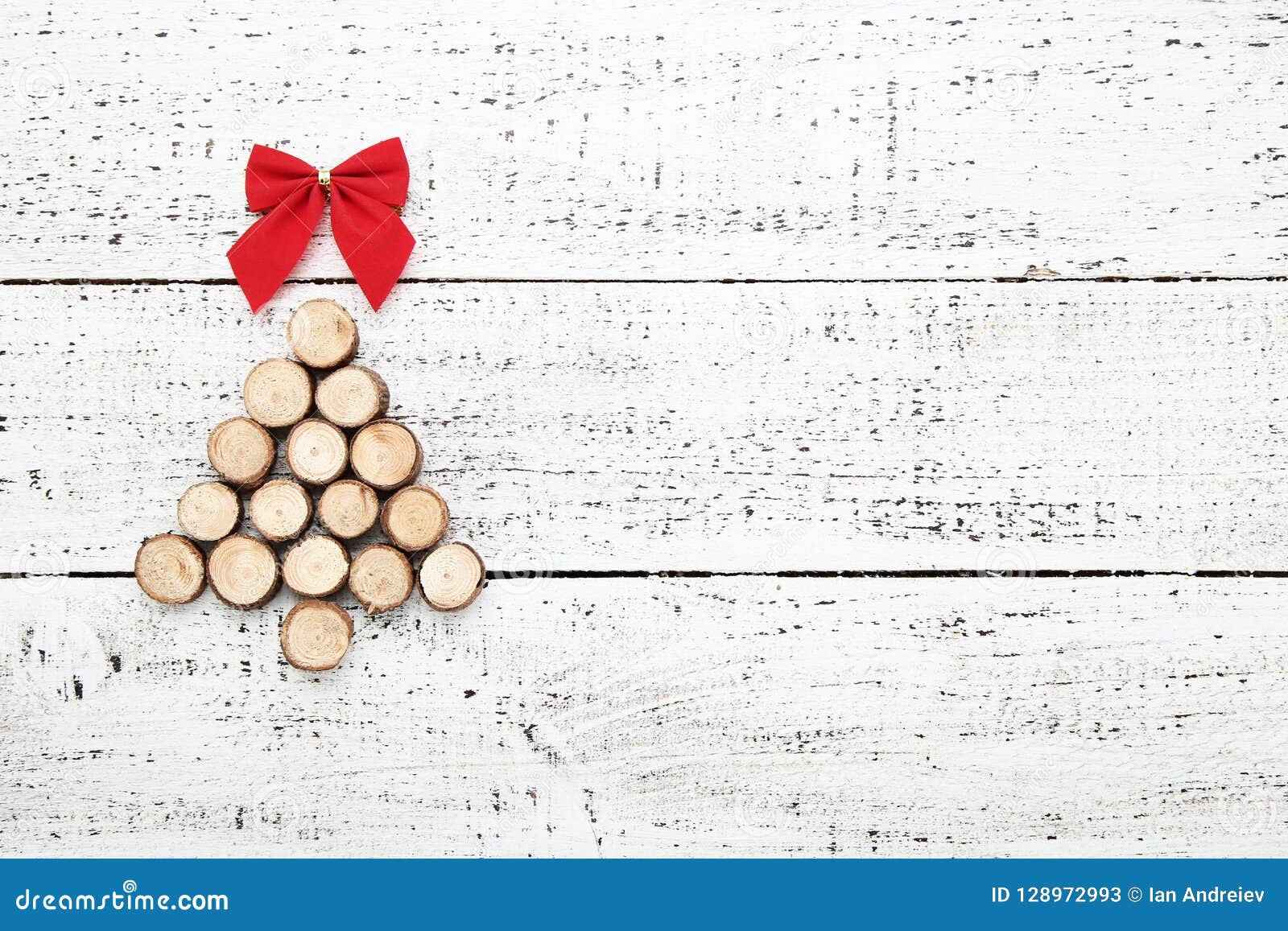 Cross Sections in Shape of Christmas Tree Stock Image - Image of ...