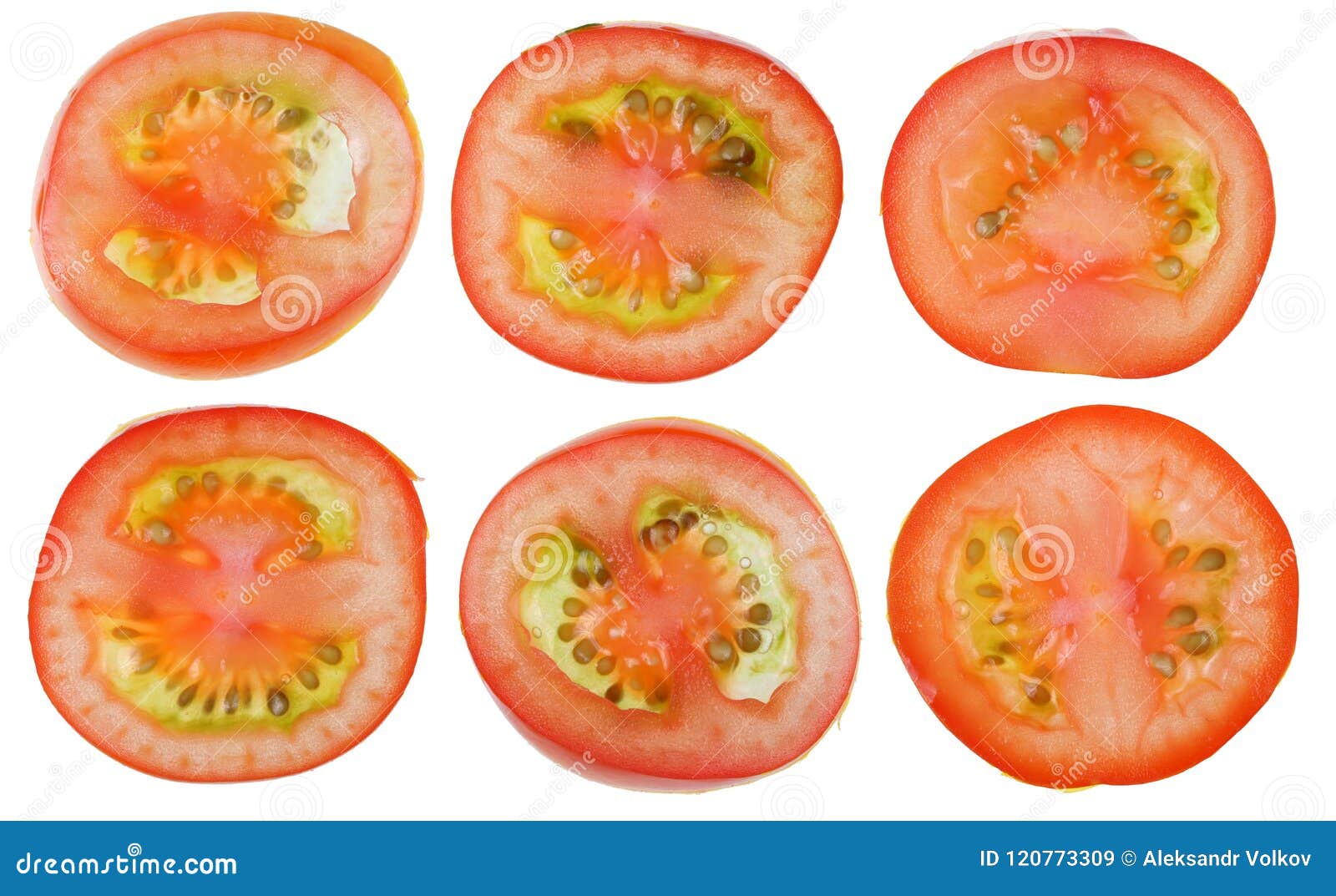 Cross Sections of Small Cherry Tomatoes Stock Image - Image of ...