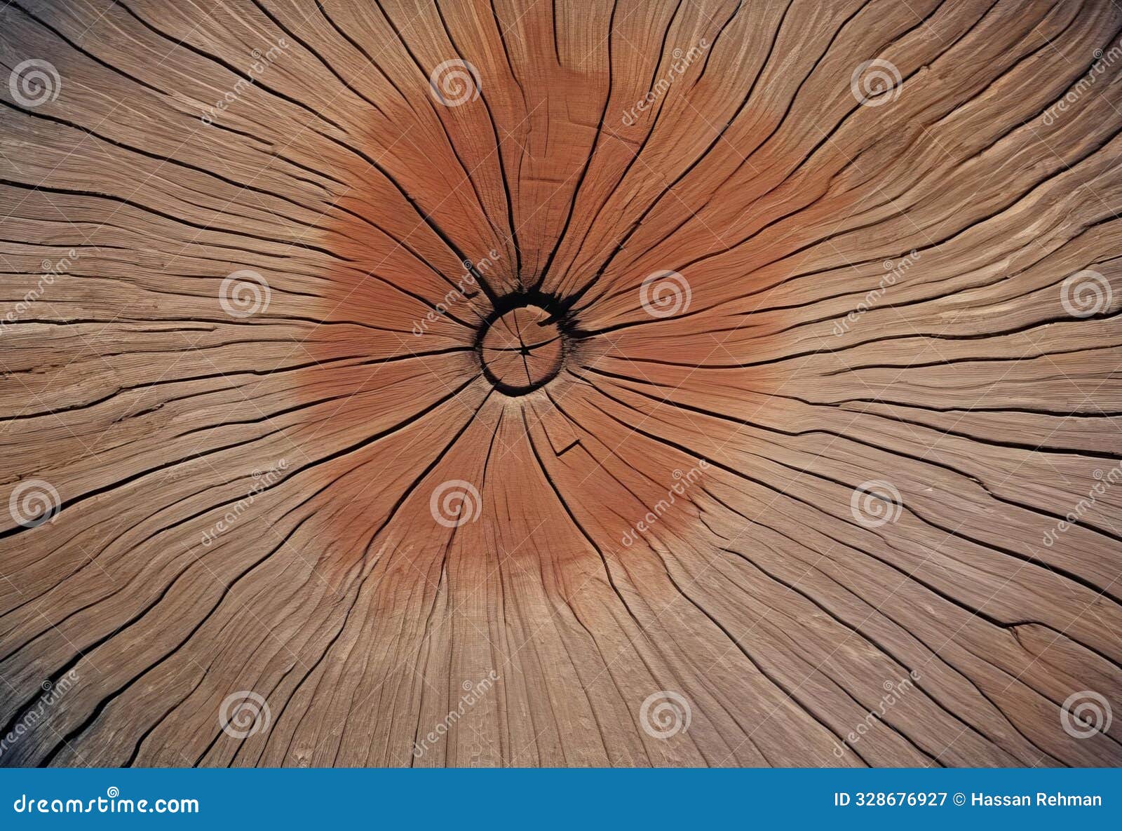 Cross-sections of Tree Trunks Stock Illustration - Illustration of ...