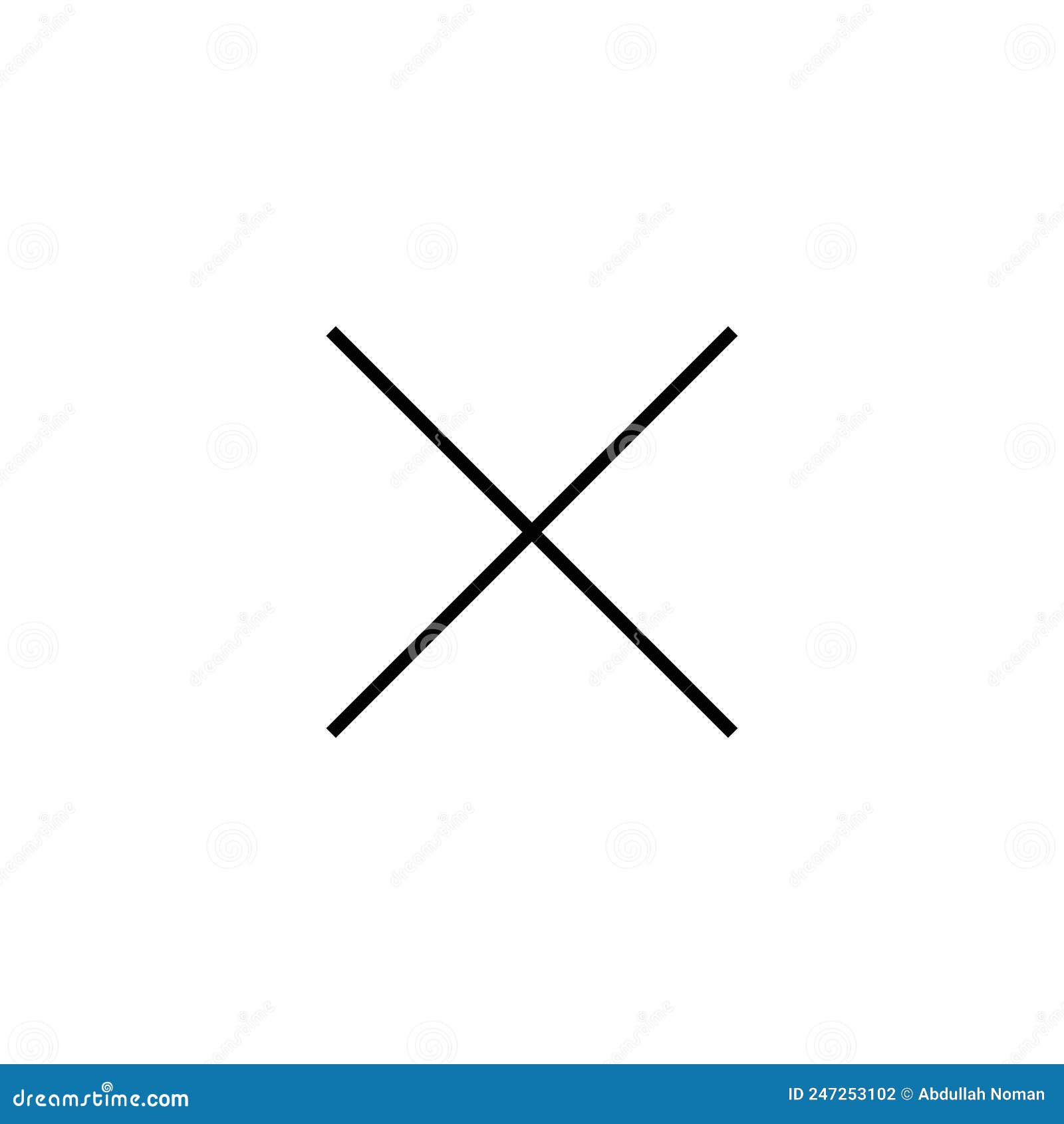 Cross sign icon design stock vector. Illustration of polygon - 247253102