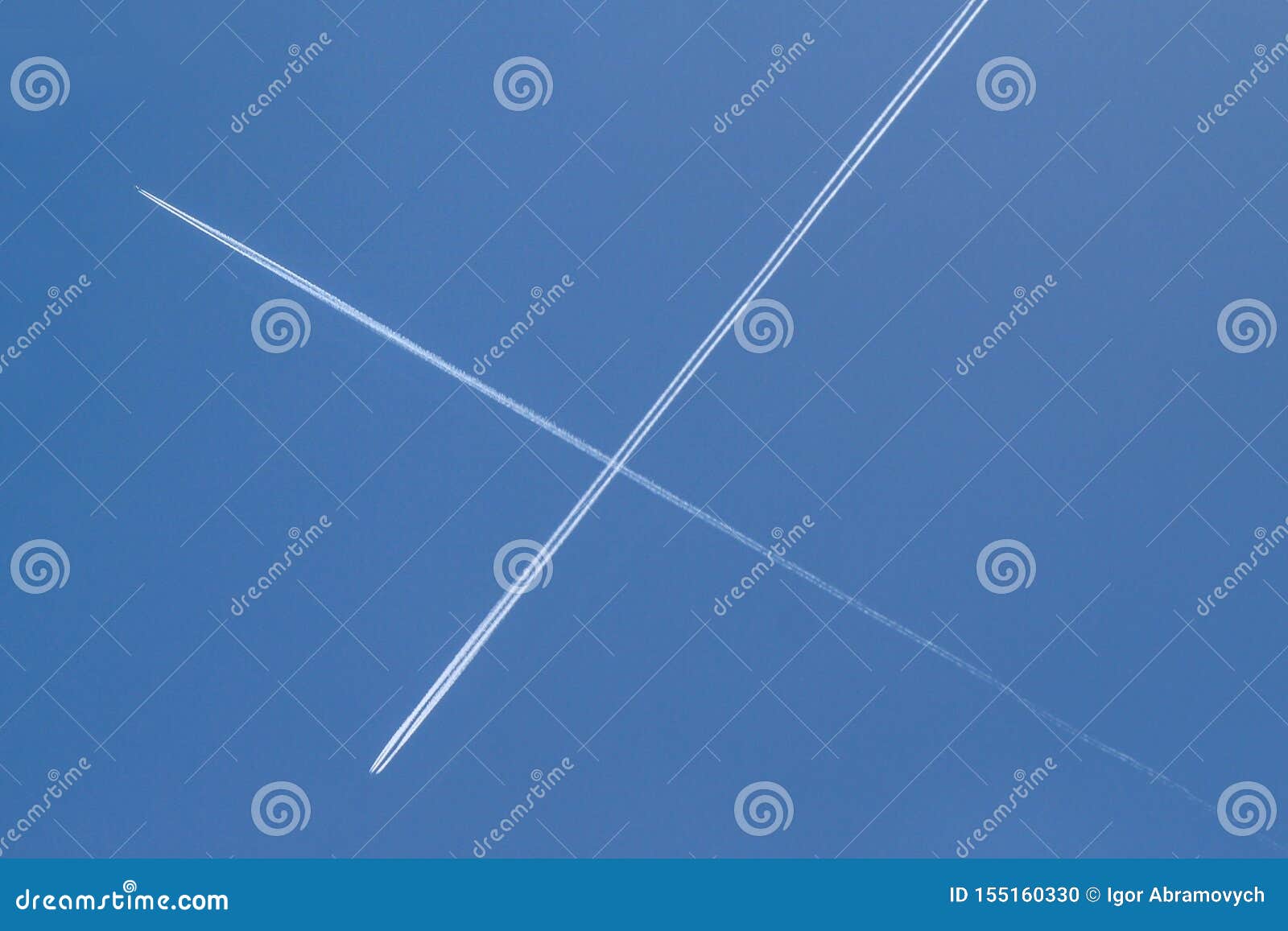 Cross in the sky stock photo. Image of aviation, travel - 155160330