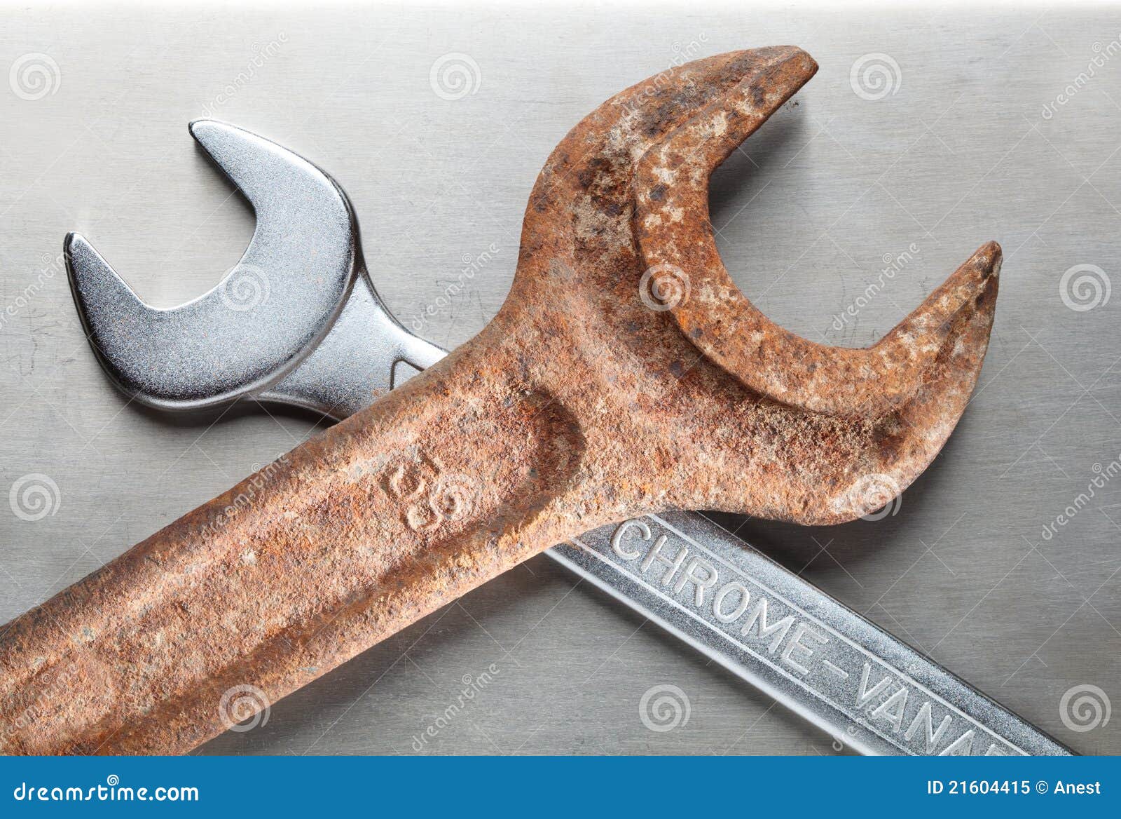 Cross spanners stock image. Image of detail, antique - 21604415