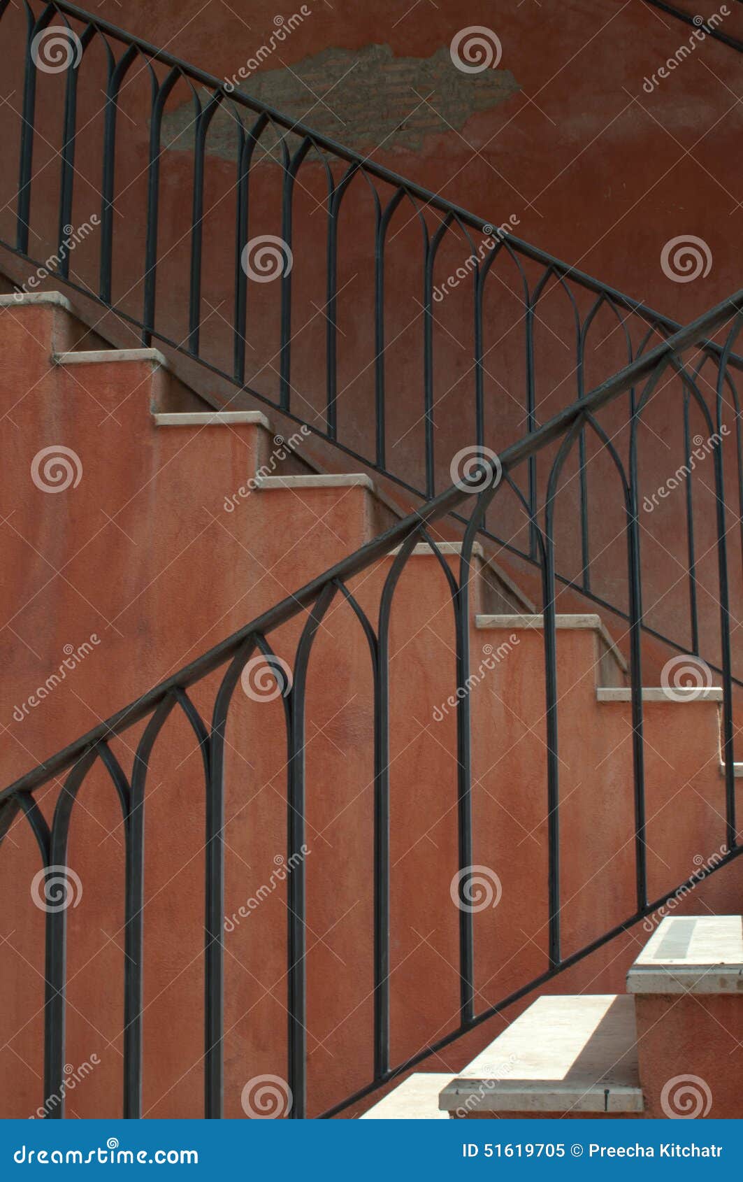 Cross stairs stock image. Image of pathway, peaceful - 51619705