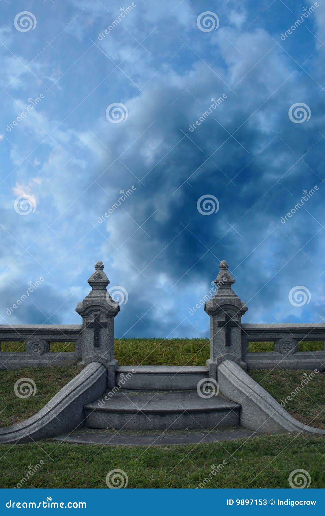Cross Steps stock illustration. Illustration of gothic - 9897153
