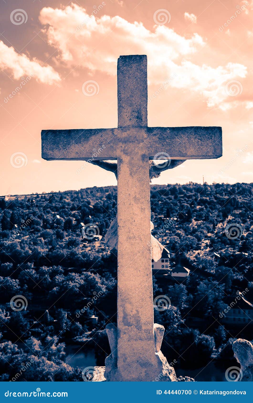 Cross stock photo. Image of symbol, faith, spiritual - 44440700