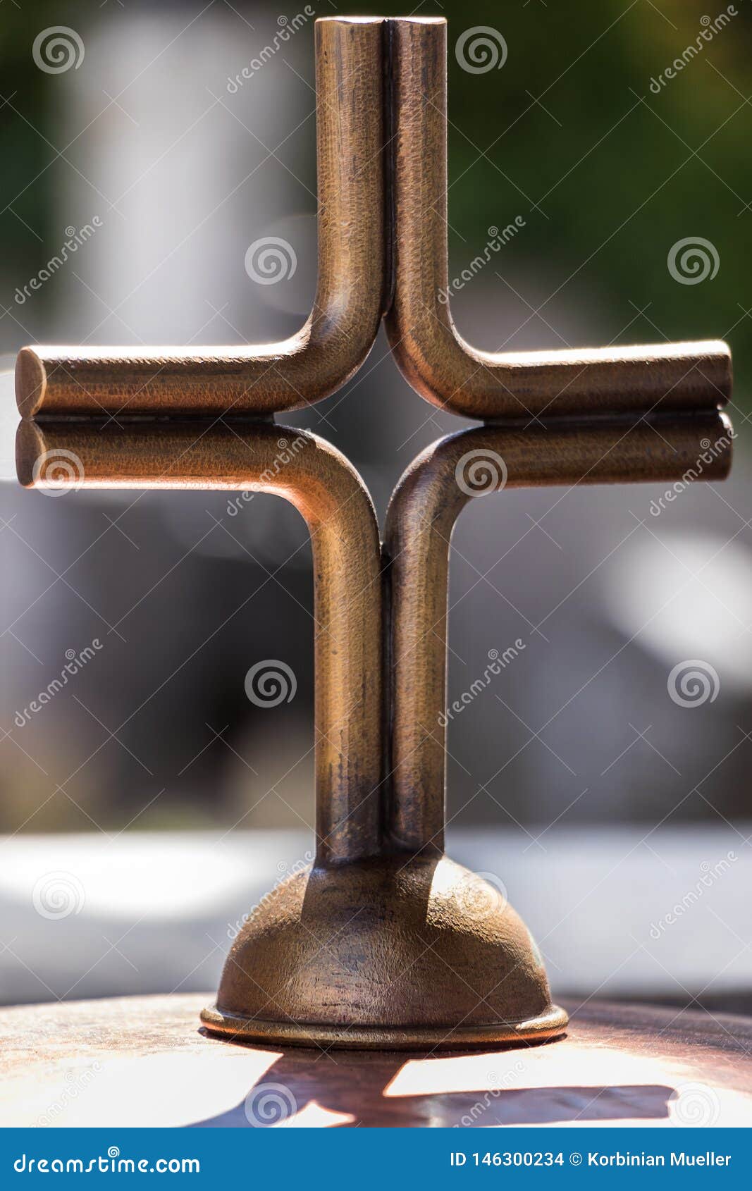 A Cross with Sunlight from Behind Stock Photo - Image of symbol, cross ...