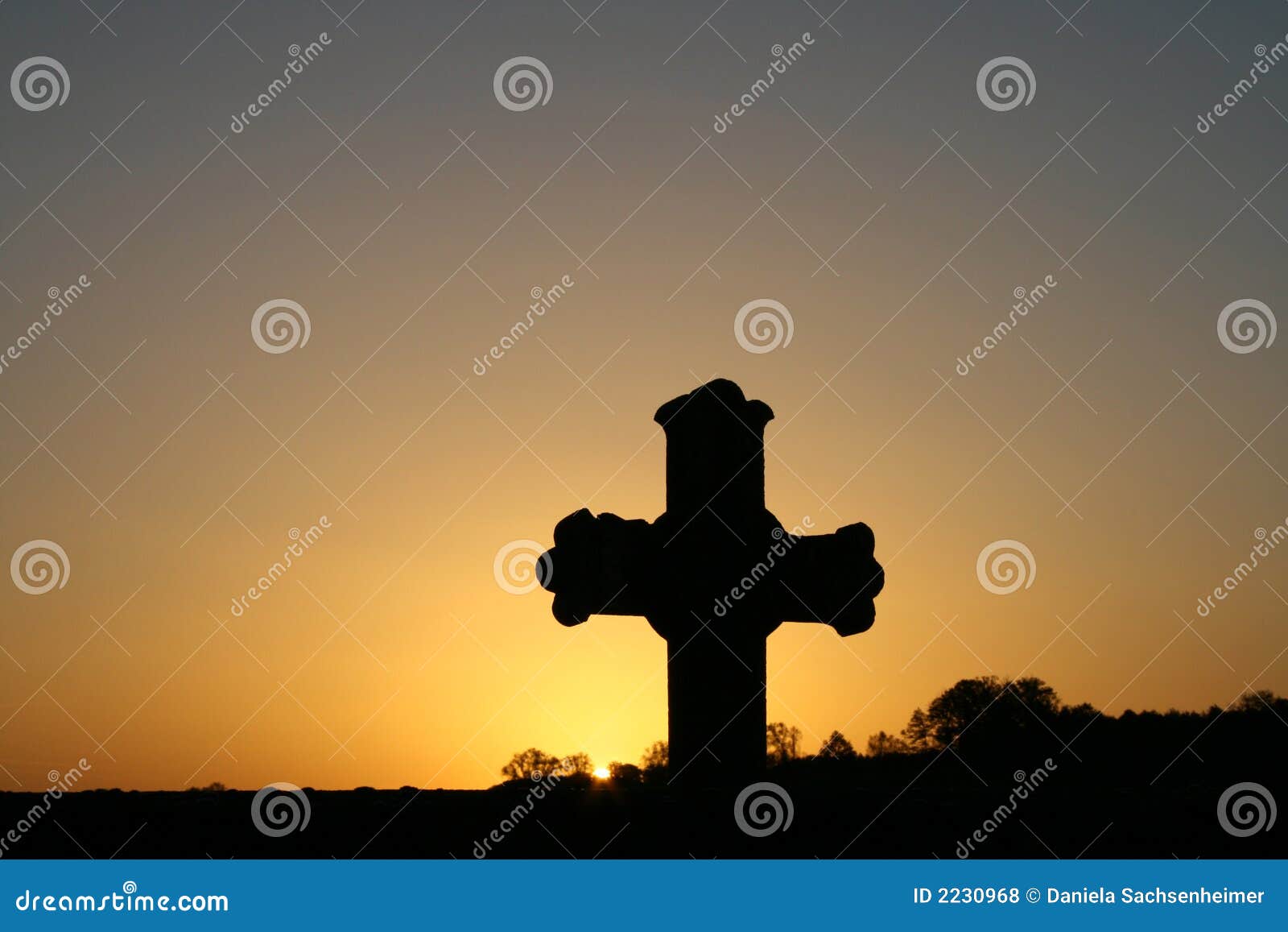 Cross in the sunrise stock photo. Image of rest, spirituality - 2230968
