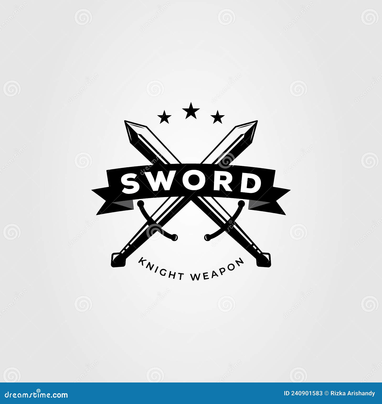 Samurai Slashing Vector Clip Art Illustration | CartoonDealer.com #46067397