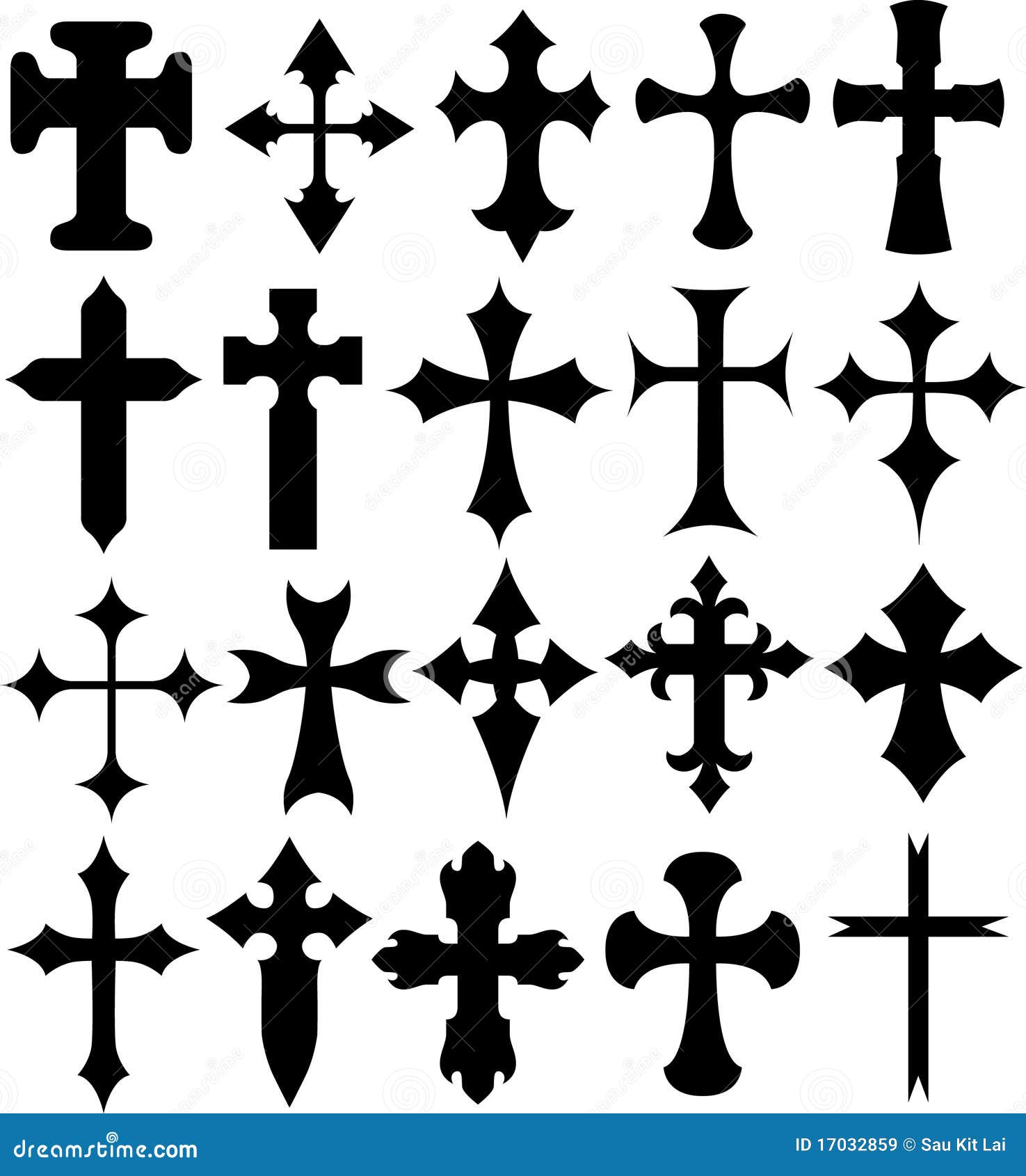 Cross symbol design stock illustration. Illustration of icon - 17032859