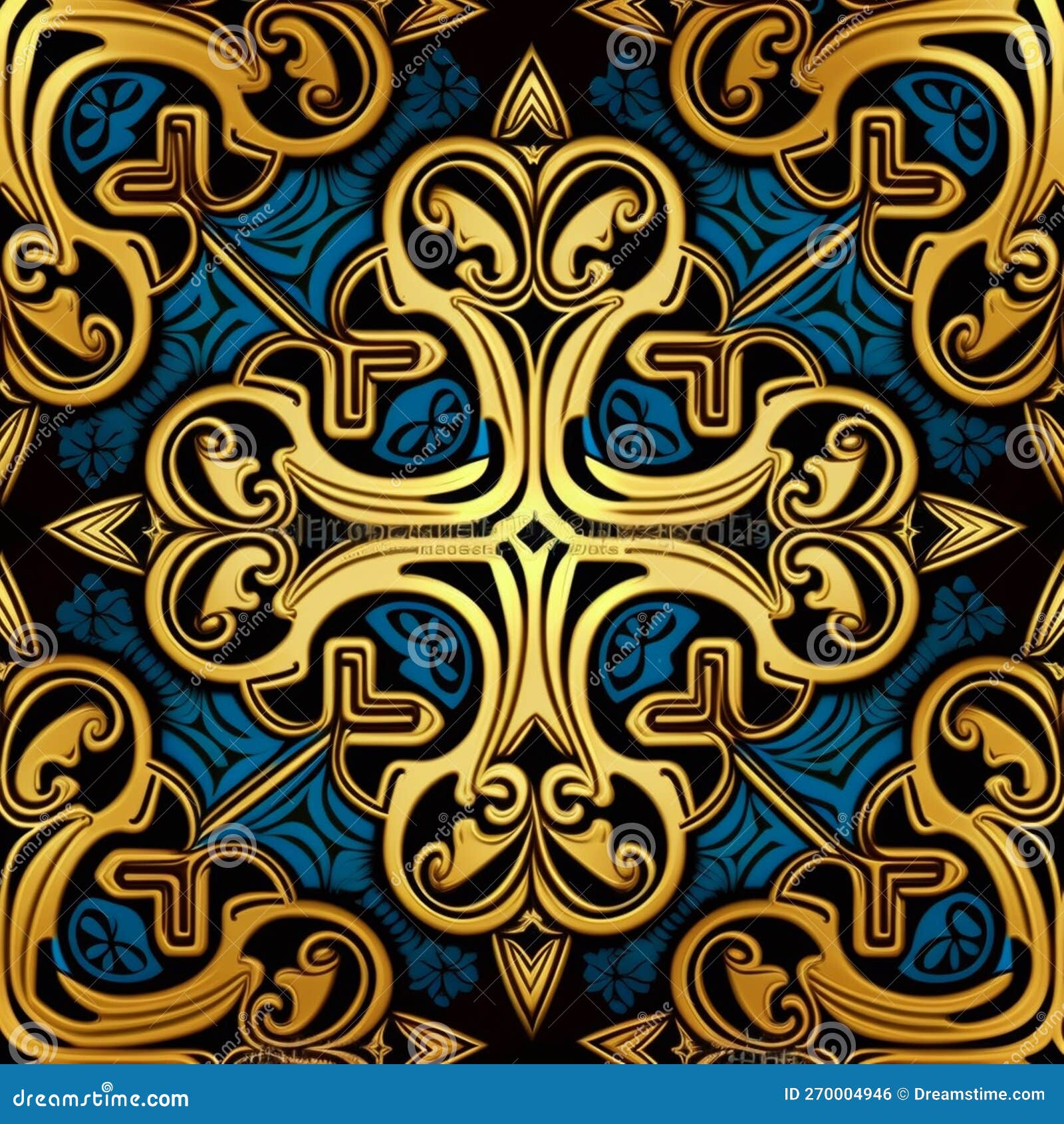 Cross theme pattern stock illustration. Illustration of ornamental ...