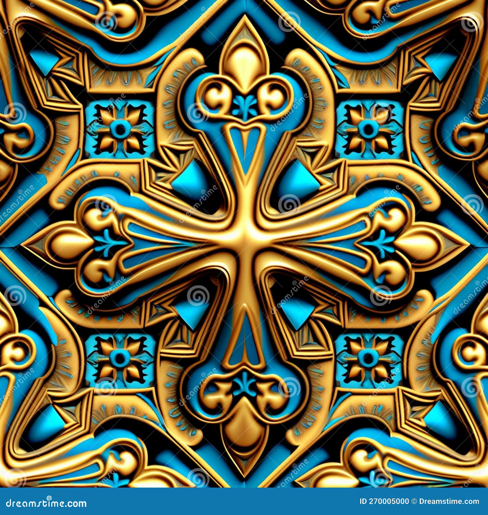 Cross theme pattern stock illustration. Illustration of classic - 270005000