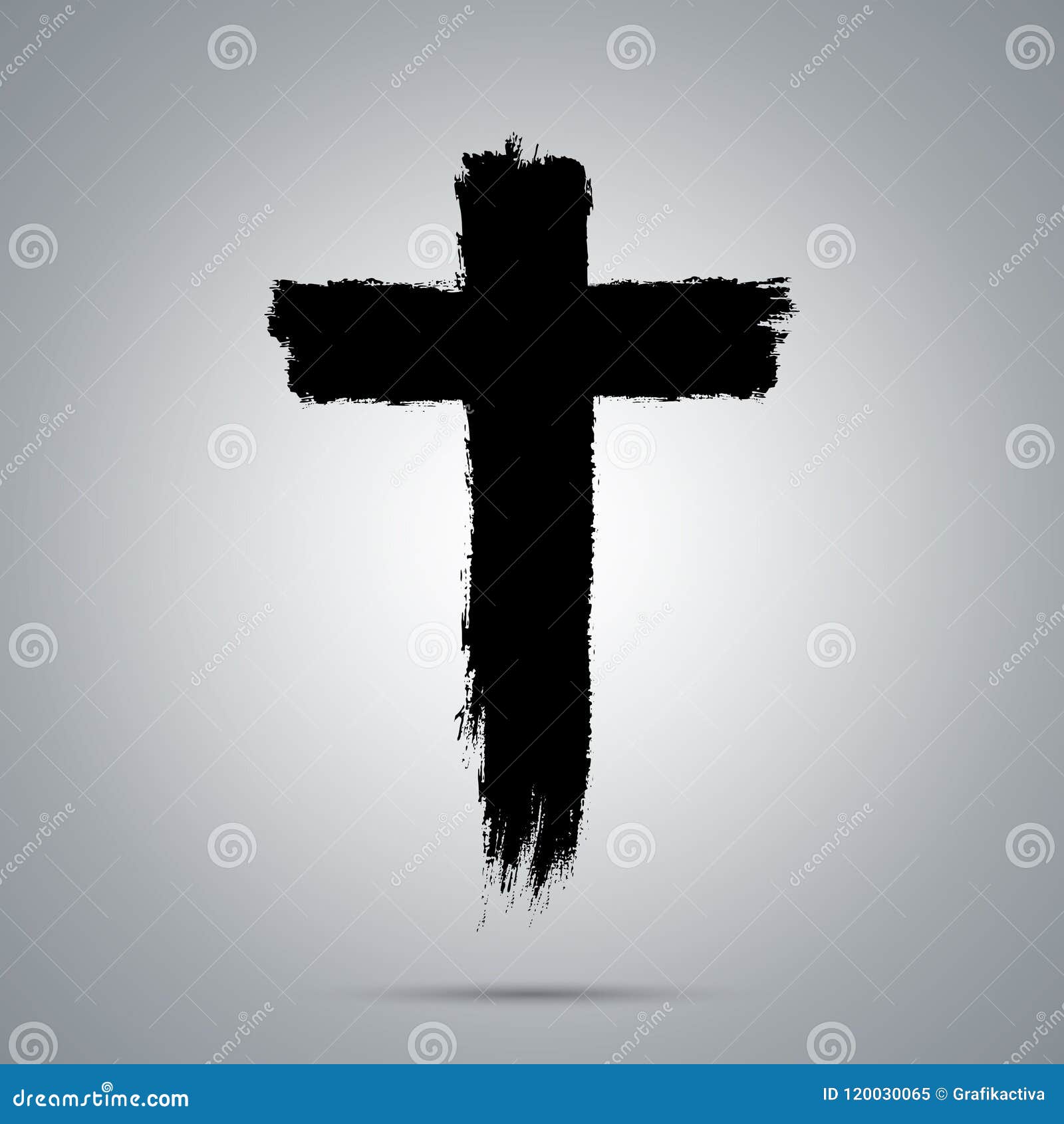 Cross-strokes Gray Background Royalty-Free Stock Photography ...