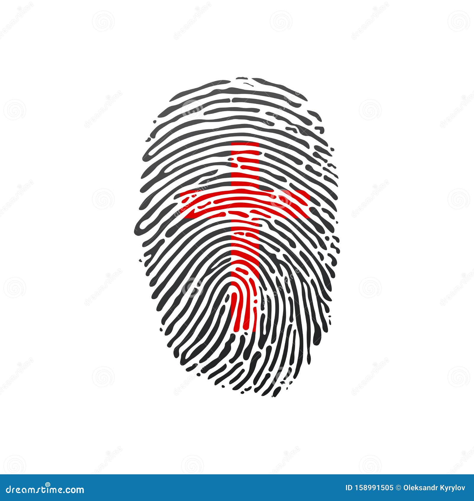 Cross Thumb Prints or Fingerprint Showing Christian Identity ... Cross Thumb Prints or Fingerprint Showing Christian Identity ...