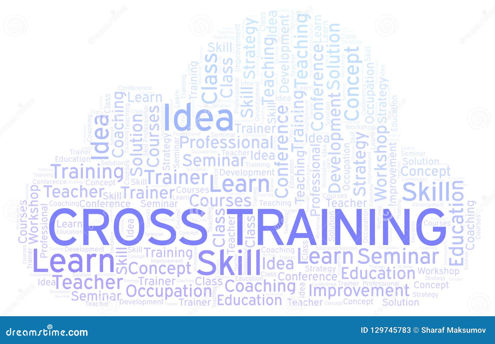 Cross Training Logo Vector Illustration | CartoonDealer.com #51499342