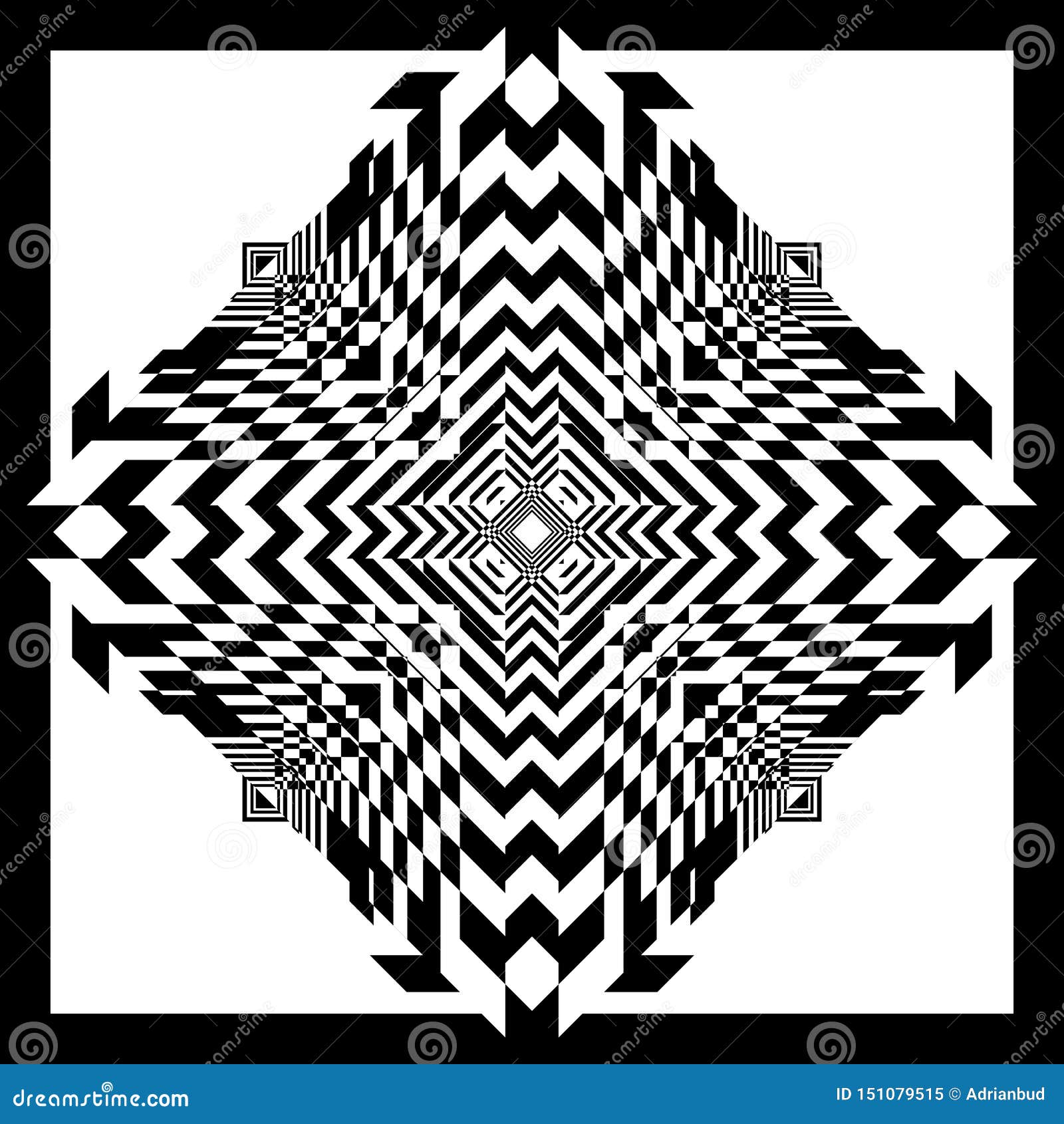 Cross Tridimensional Perspective Inverted Space Intersections ...