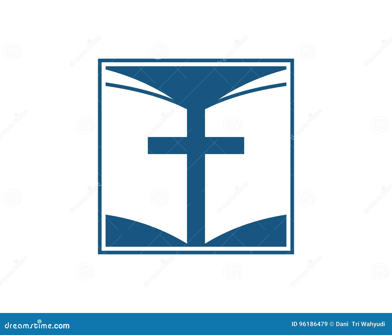 Cross Vector Logo Design Template Design Vector Stock Vector ...