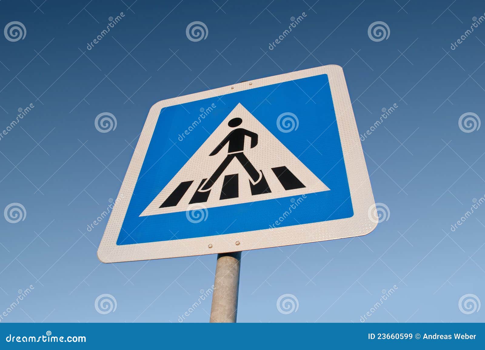 Cross walk sign stock image. Image of crossing, safety - 23660599