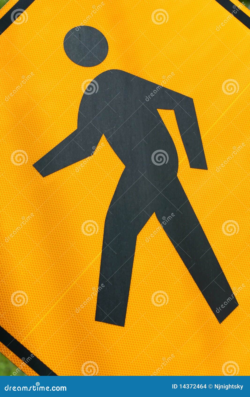 Cross walk sign macro stock photo. Image of walk, pedestrian - 14372464