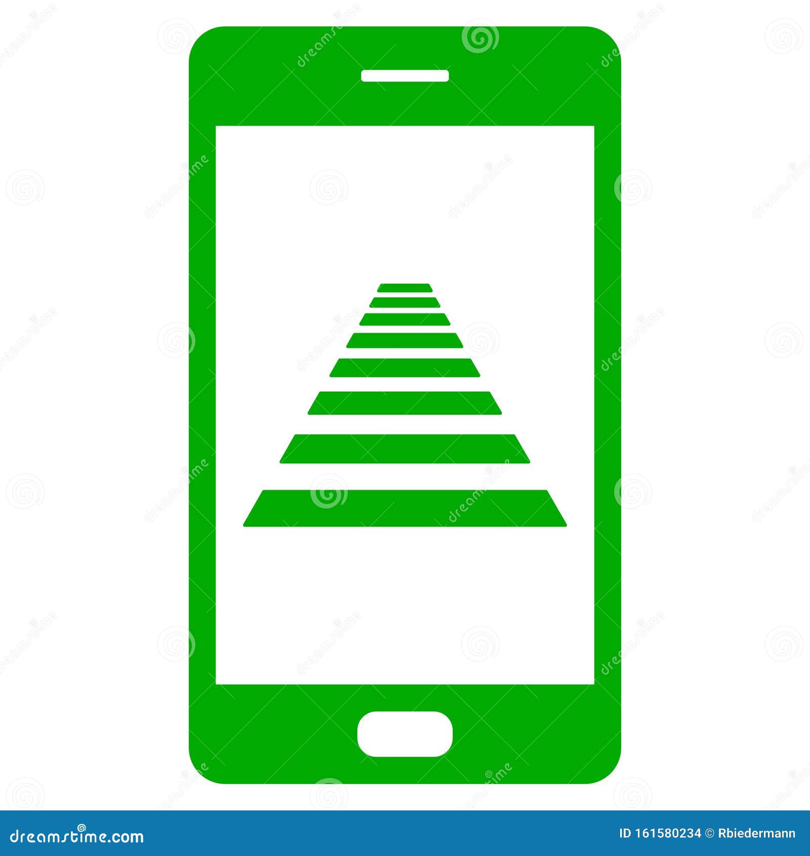 Cross Walk and Smartphone As Vector Illustration Stock Vector ...