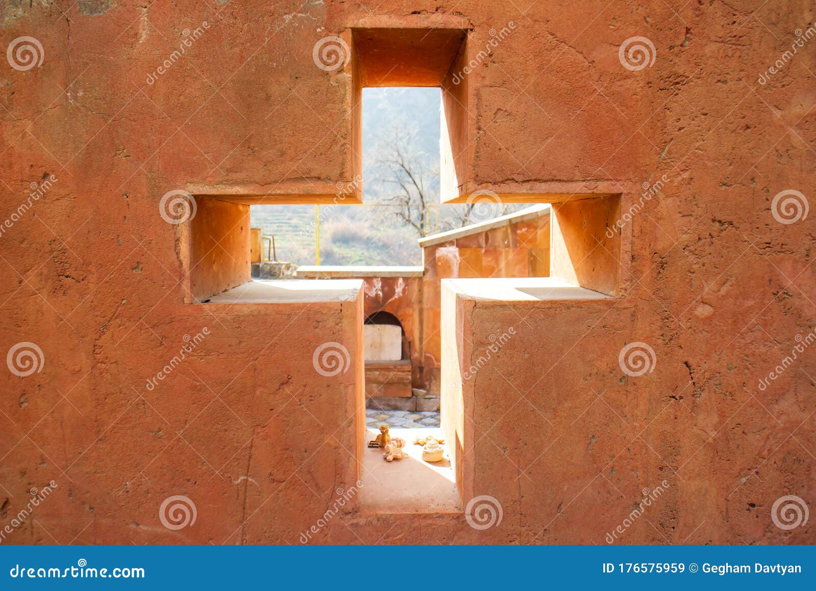 The cross in the wall stock image. Image of holy, bible - 176575959