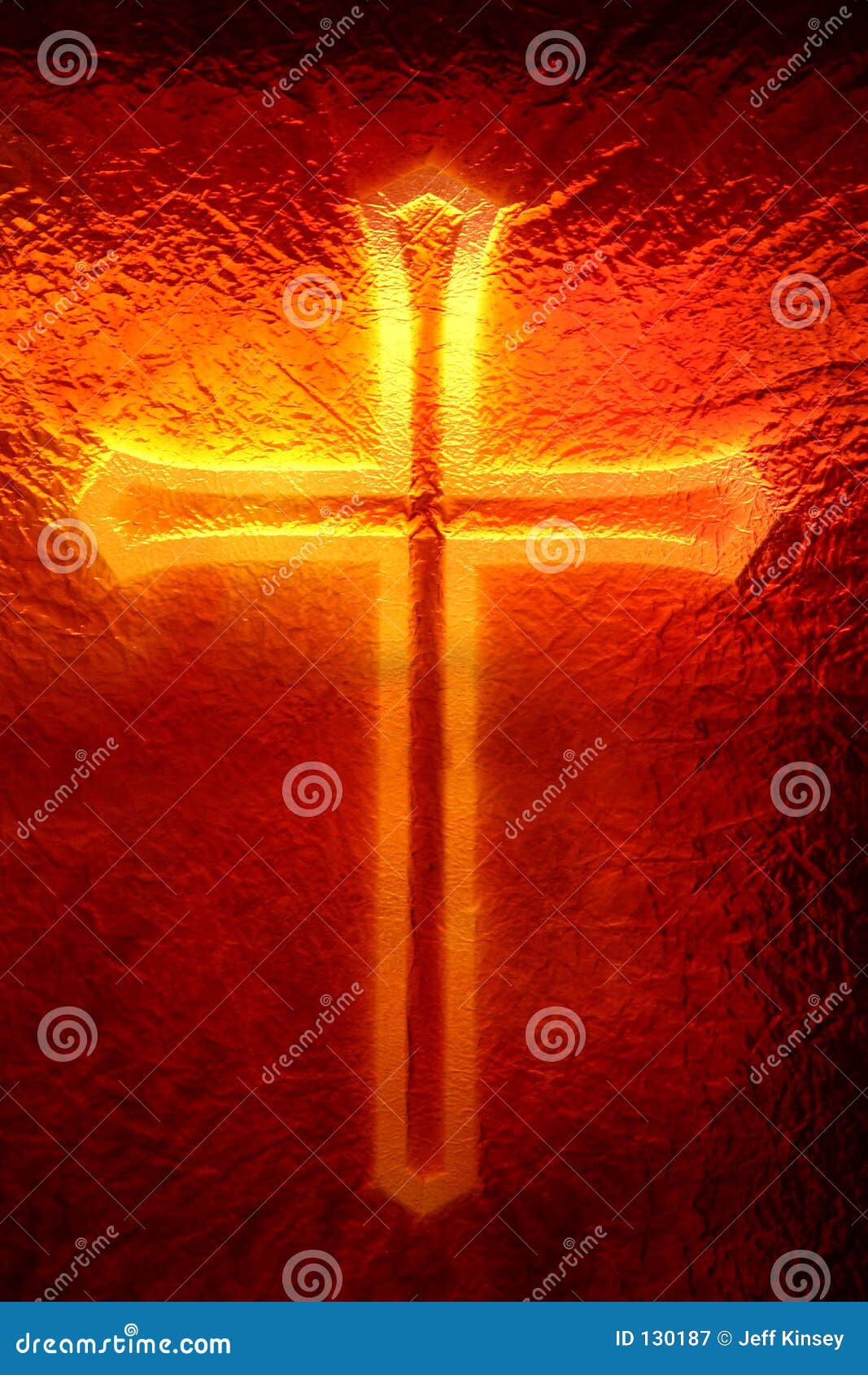 Cross In The Window Royalty Free Stock Photography - Image: 130187