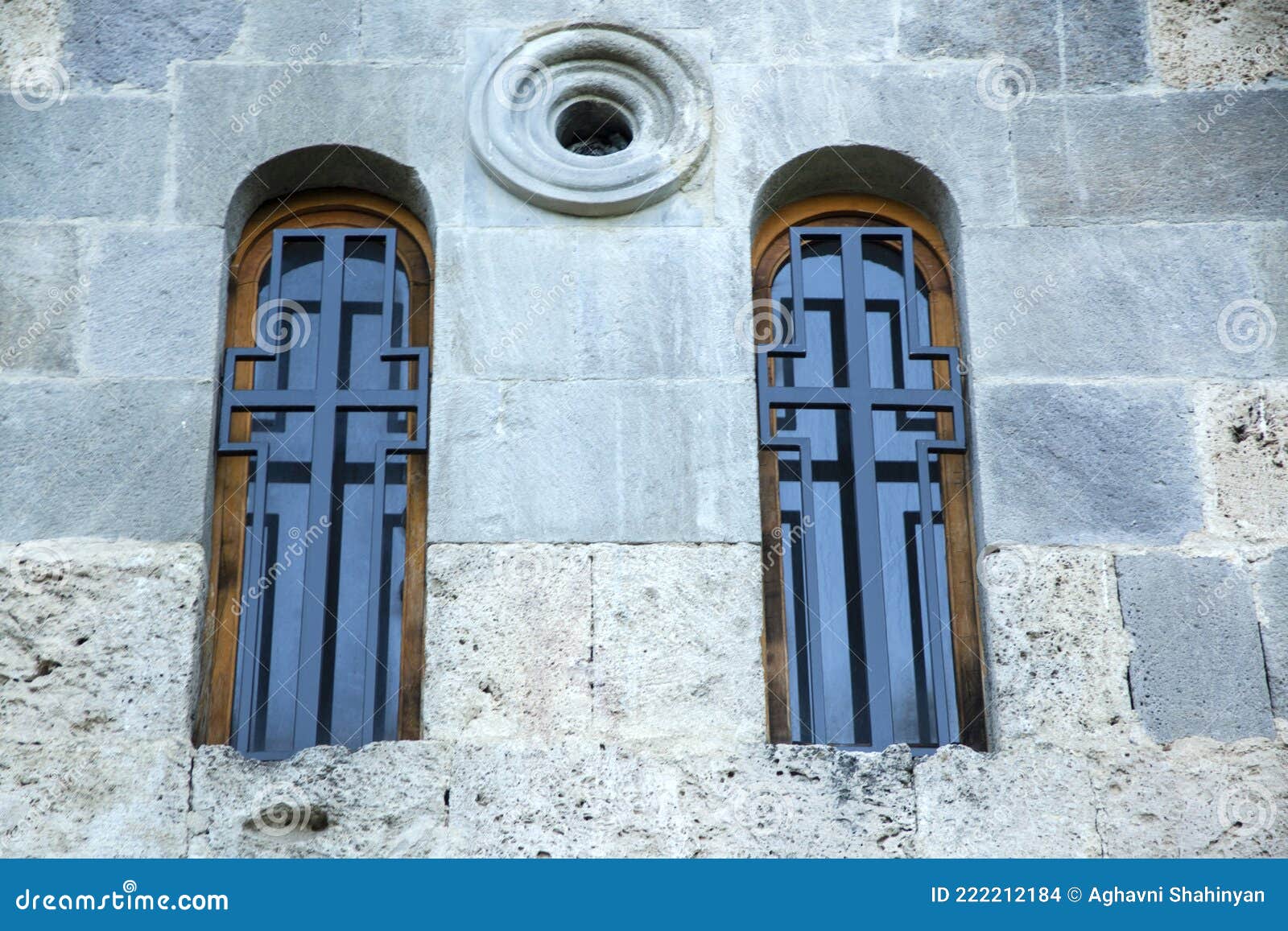 Cross in window stock photo. Image of holy, christ, background - 222212184