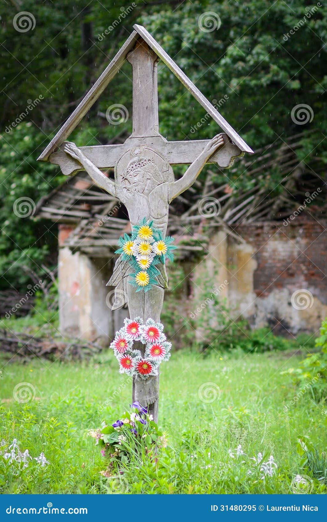 Cross stock image. Image of religion, sacrifice, christian - 31480295