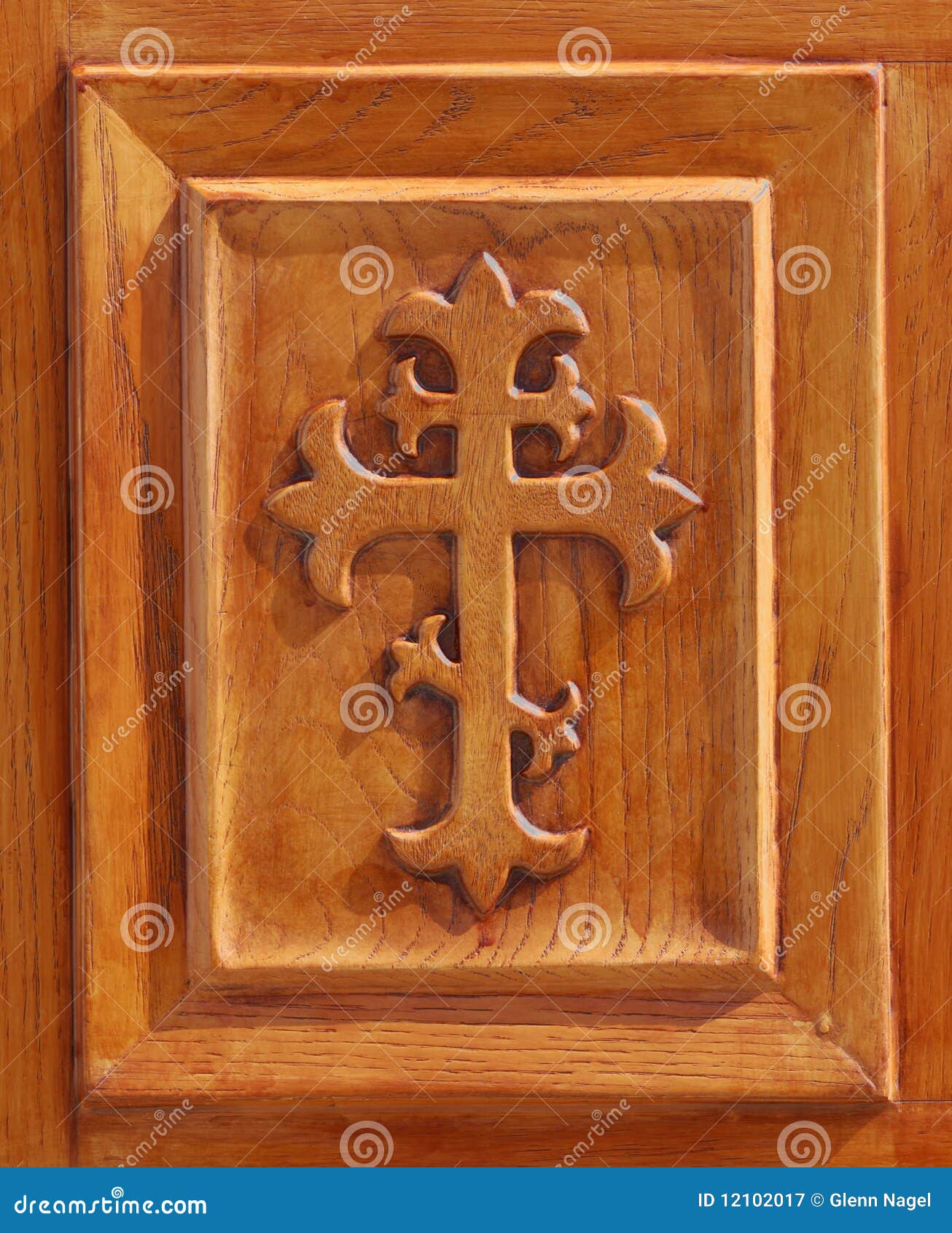 Cross within wood frame stock image. Image of etched - 12102017