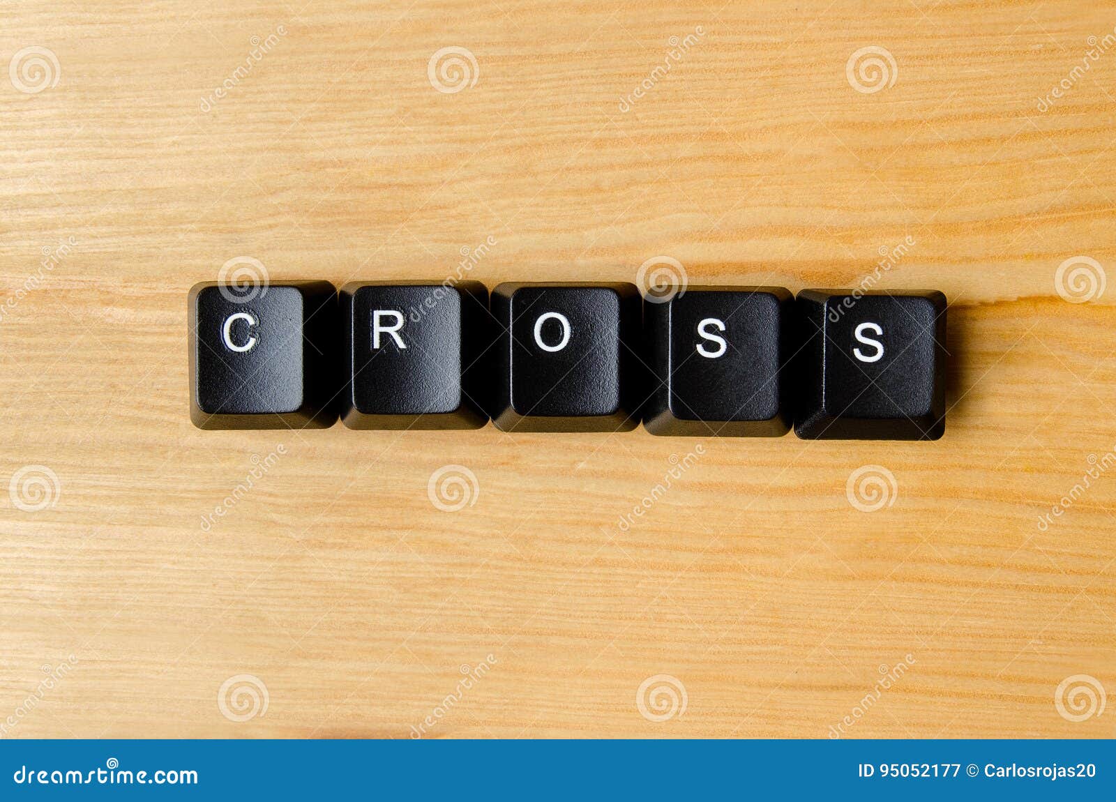 Cross word stock image. Image of quote, typography, text - 95052177