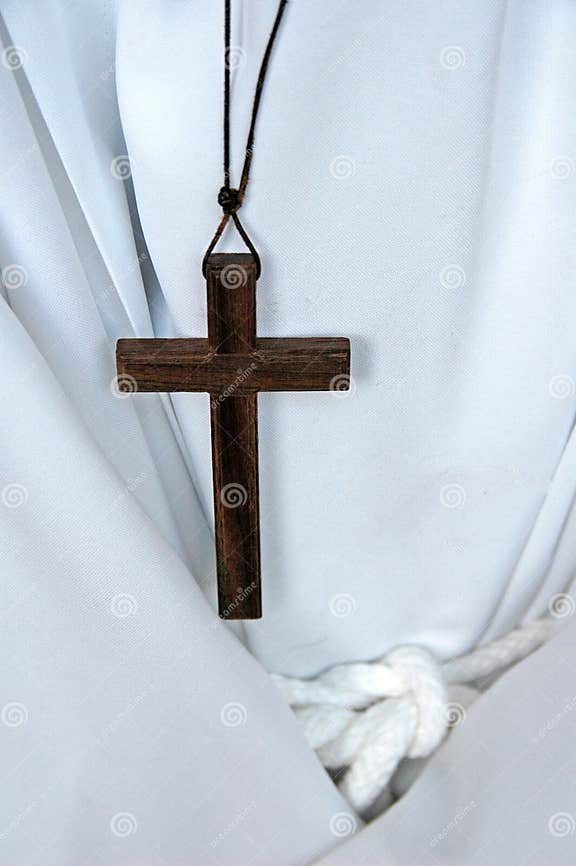 Cross worn by an alter boy stock photo. Image of concepts - 5160136