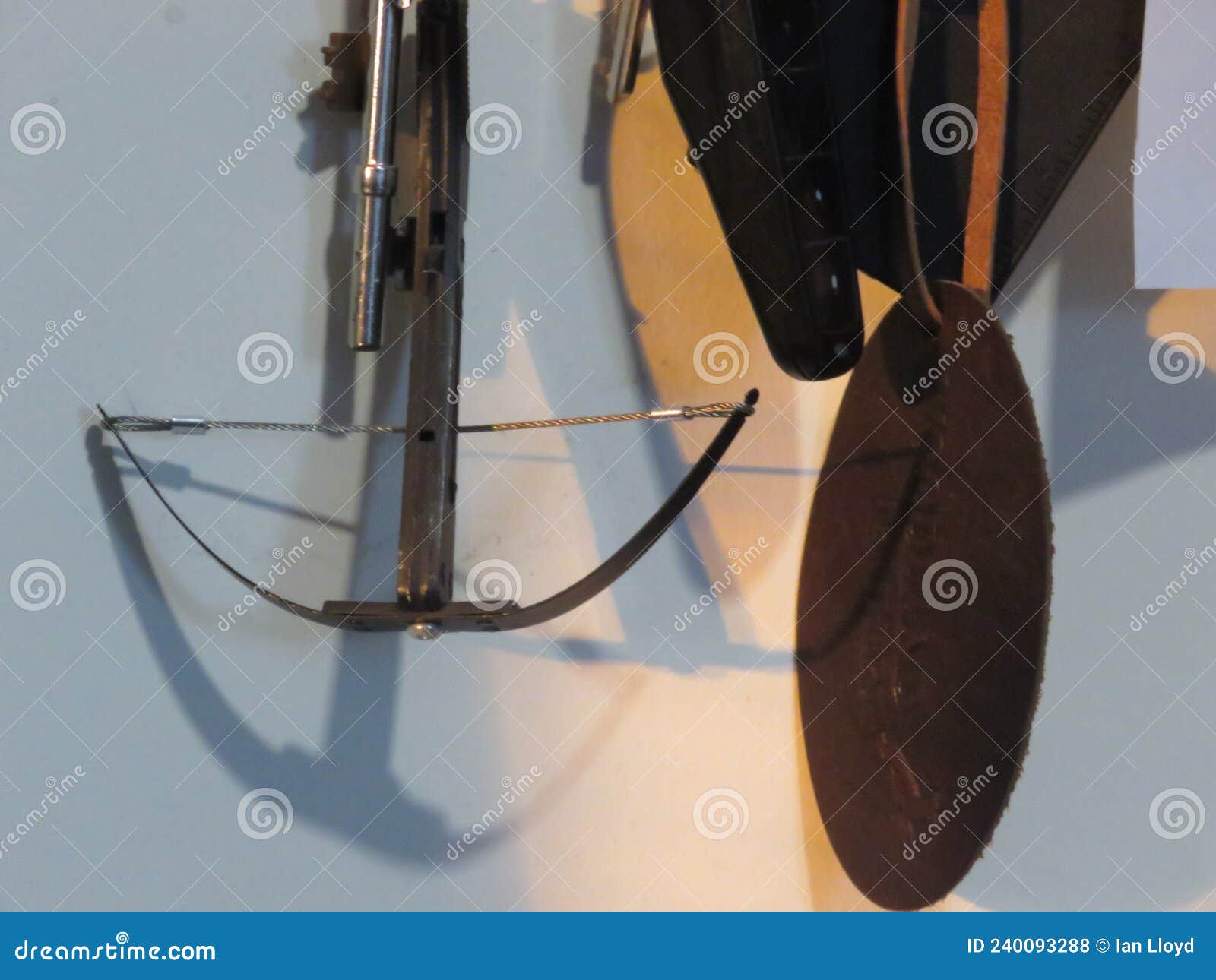 Crossbow Hangs Ready for Use Along Keys Editorial Stock Photo - Image ...