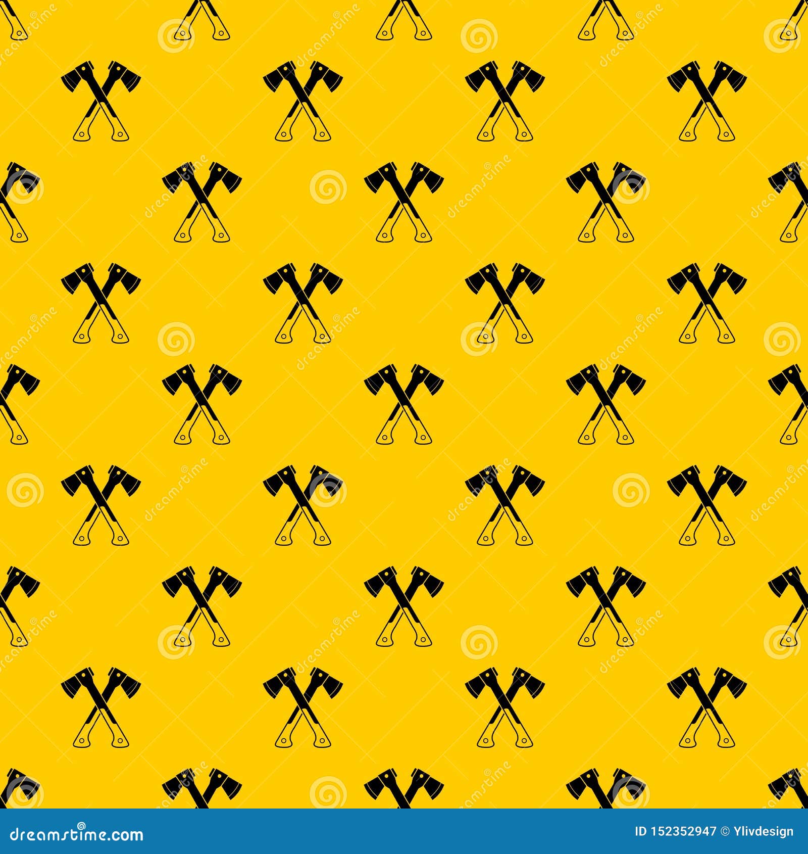 Crossed Axes Pattern Vector Stock Vector - Illustration of construction ...