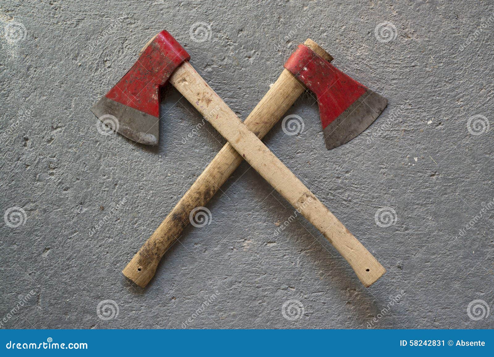 Crossed axes stock image. Image of weapon, conflict, sharp - 58242831