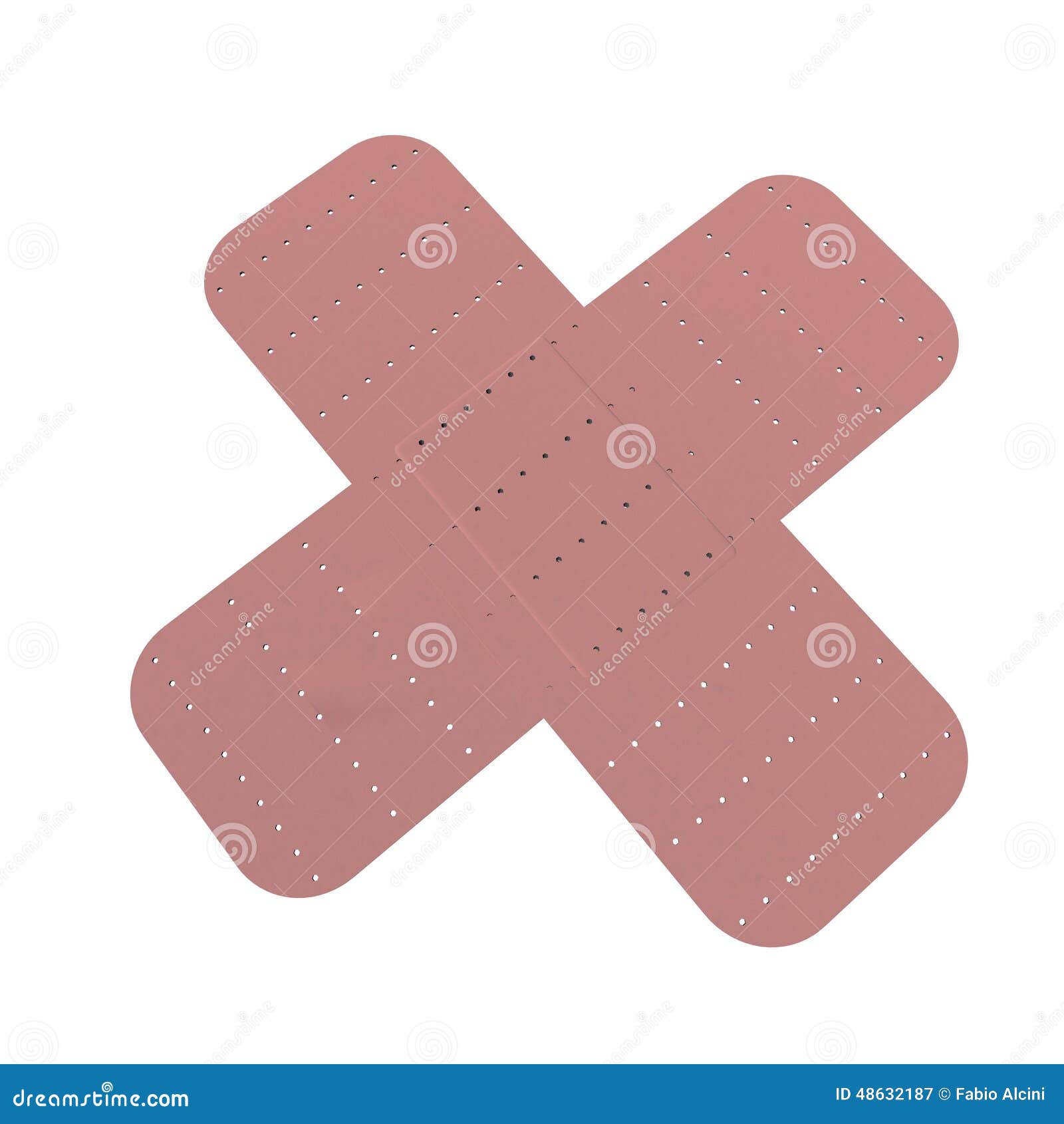 Crossed band aids stock illustration. Illustration of wound - 48632187