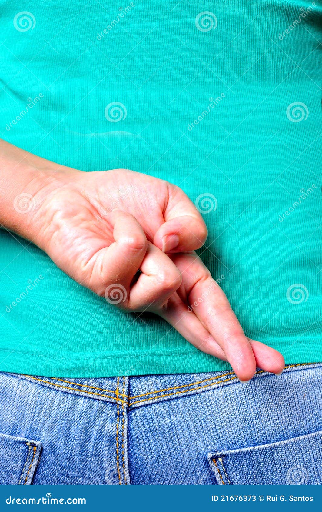 Crossed fingers stock image. Image of fabrication, hide - 21676373