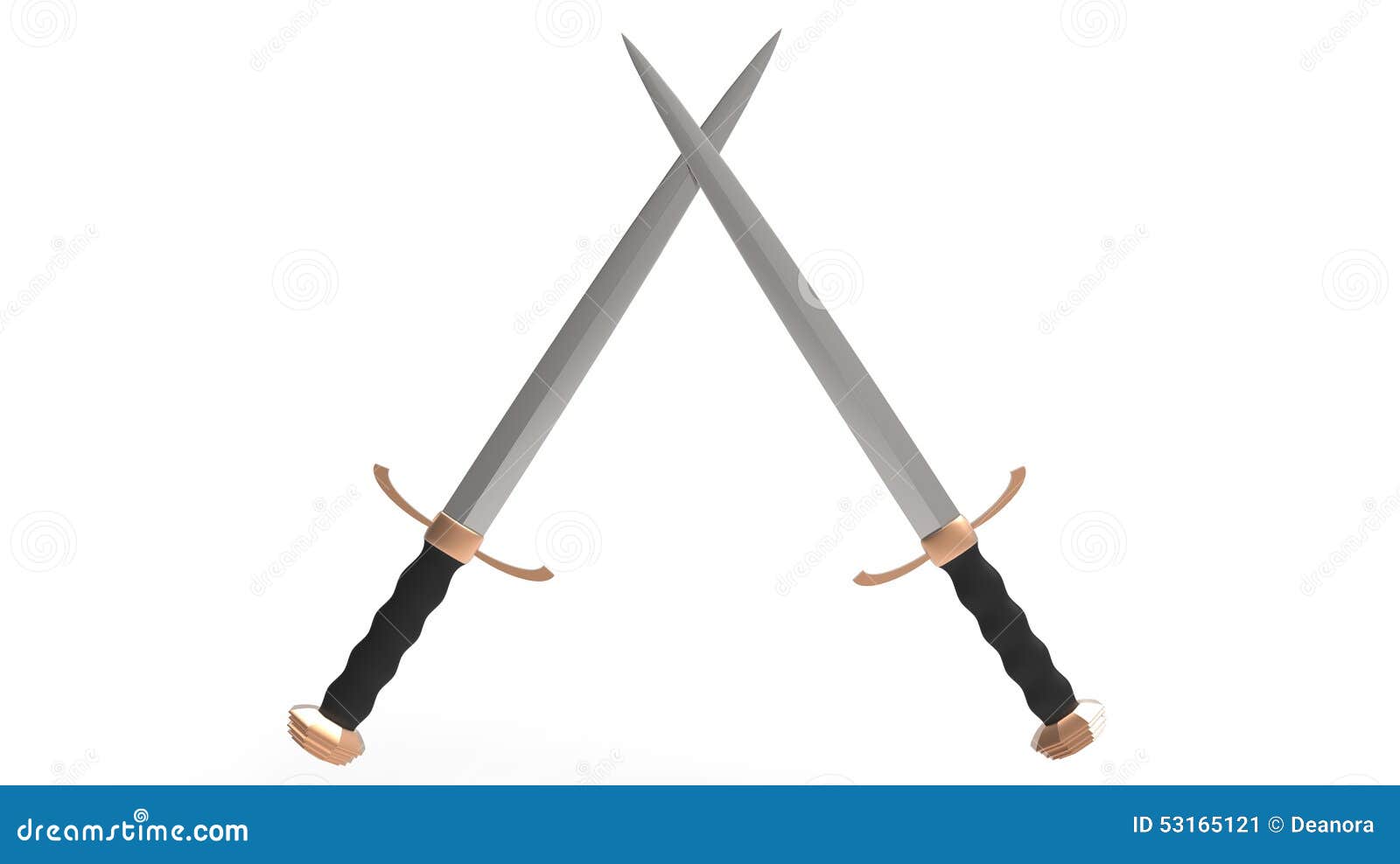 Medieval Two-edged Sword Royalty-Free Stock Photography | CartoonDealer ...