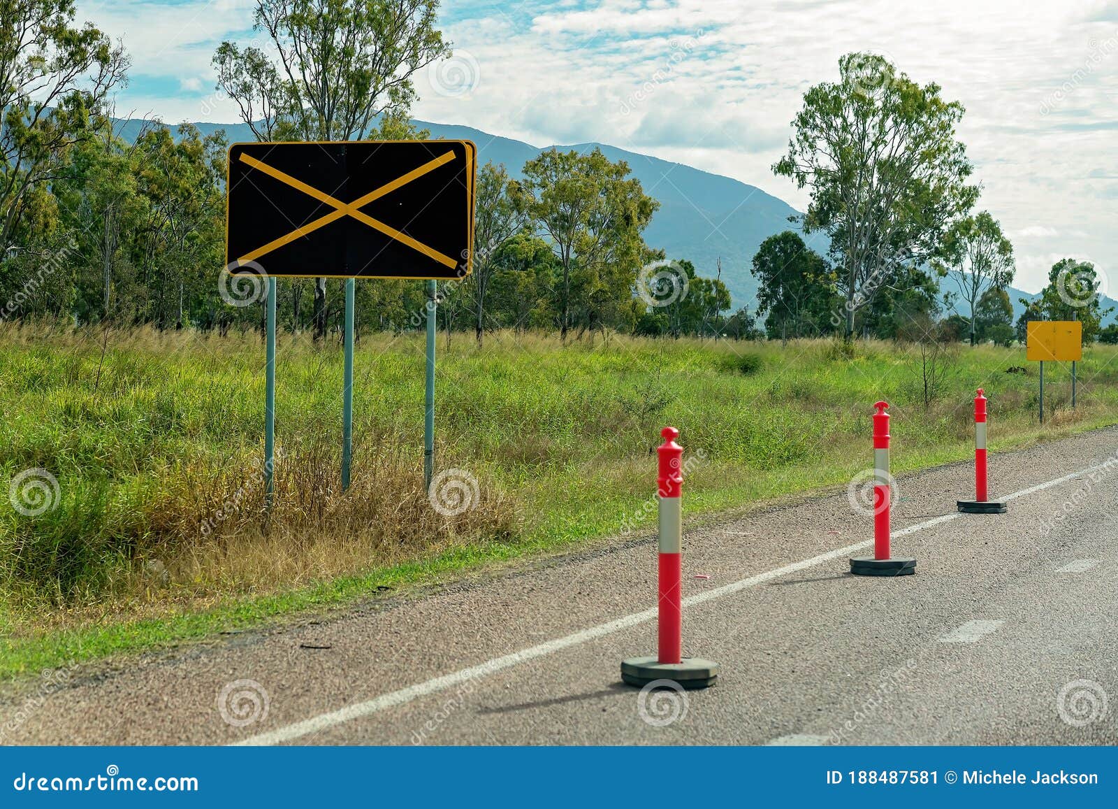 Crossed Out Traffic Sign stock image. Image of cross - 188487581