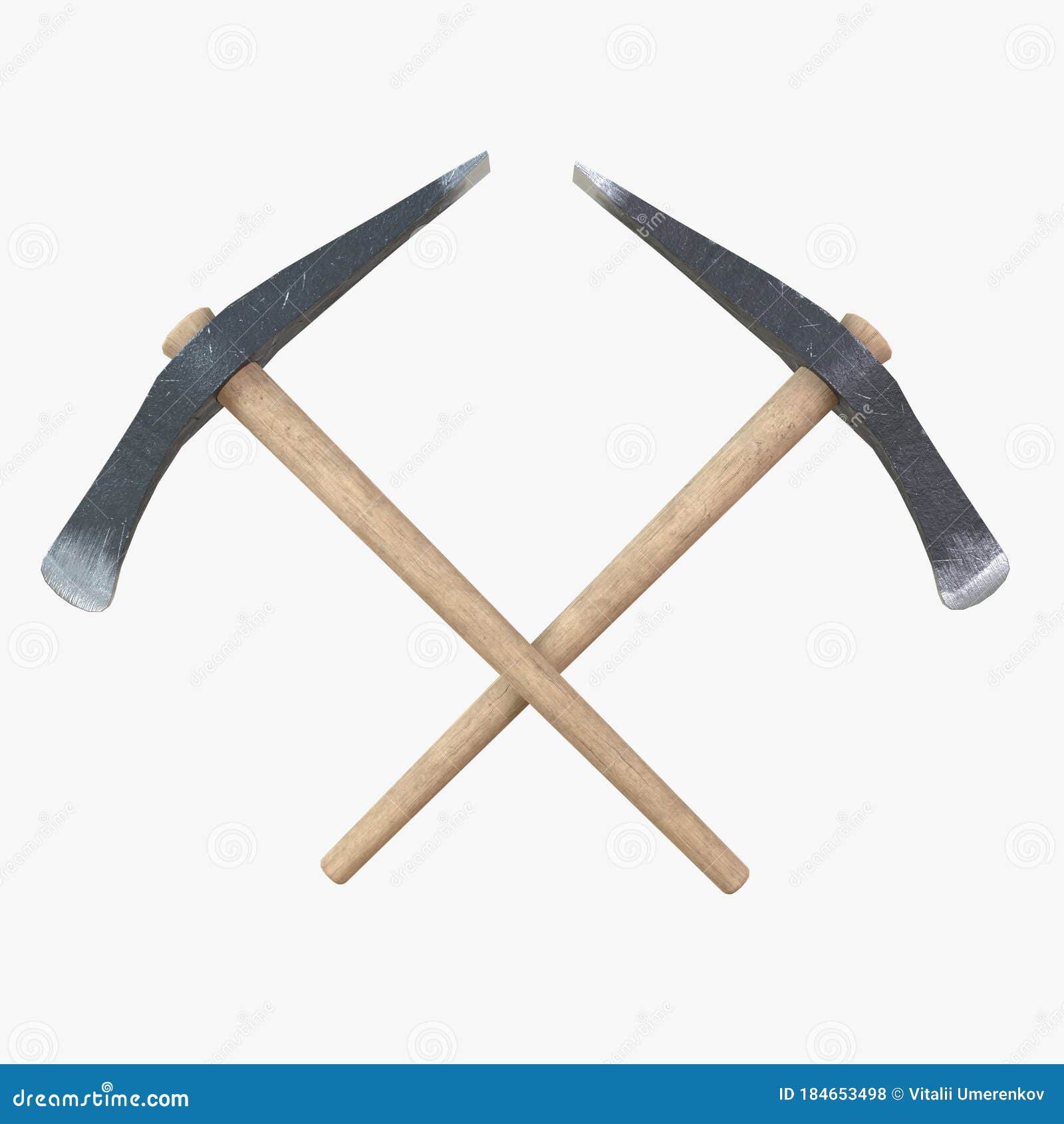 Crossed Pickaxes Tools Sketch Vector Illustration | CartoonDealer.com ... Crossed Pickaxes Tools Sketch Vector Illustration | CartoonDealer.com ...