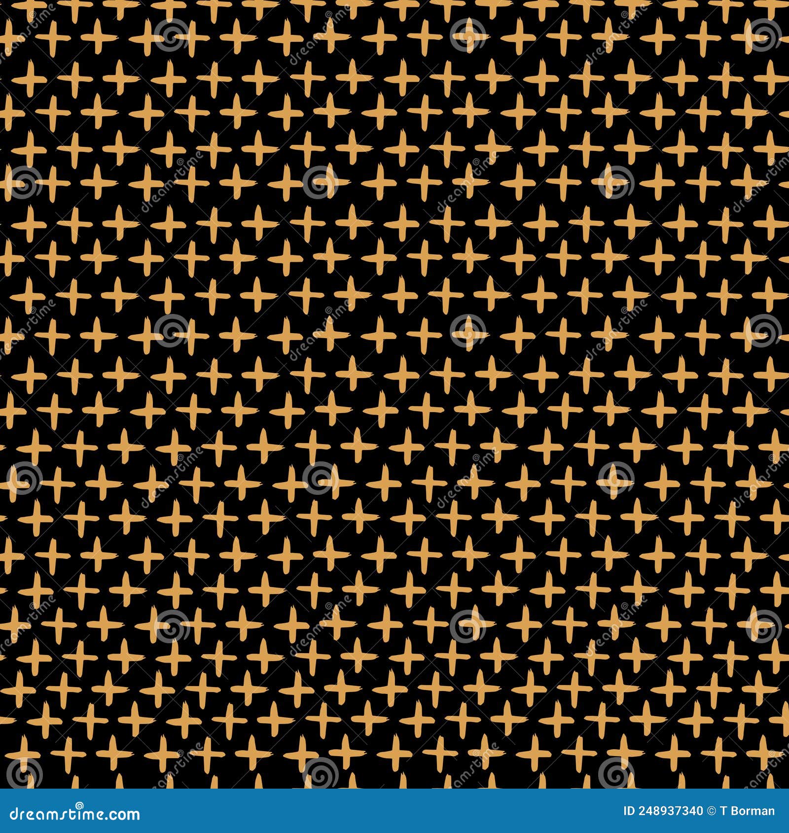 Crosses Abstract Geometric Minimalism Vector Seamless Pattern Stock ...
