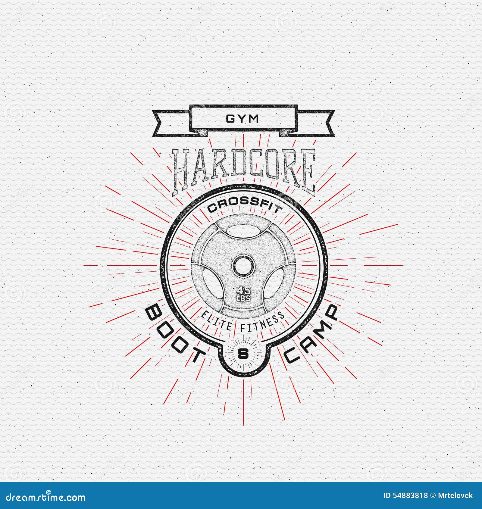 CrossFit Badges Logos And Labels For Any Use Royalty-Free Stock Photo ...