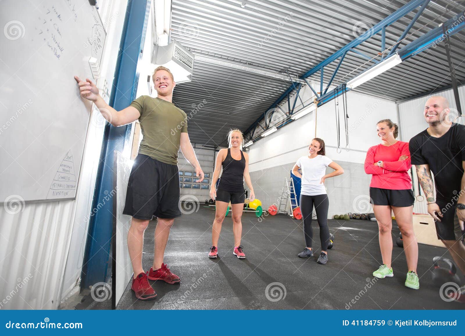 Crossfit training course stock image. Image of teacher - 41184759