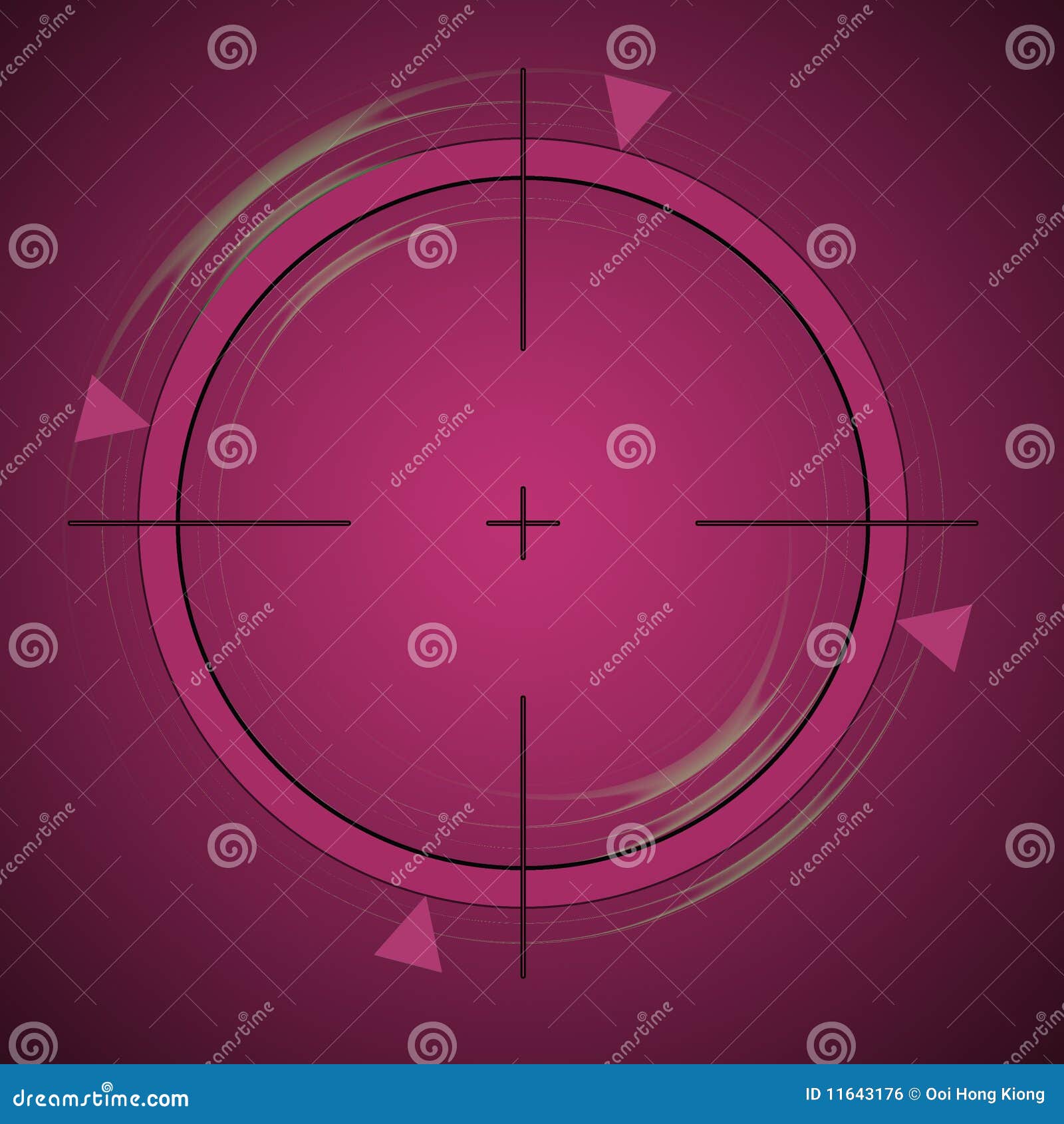 Crosshair Aiming stock illustration. Illustration of rocket - 11643176