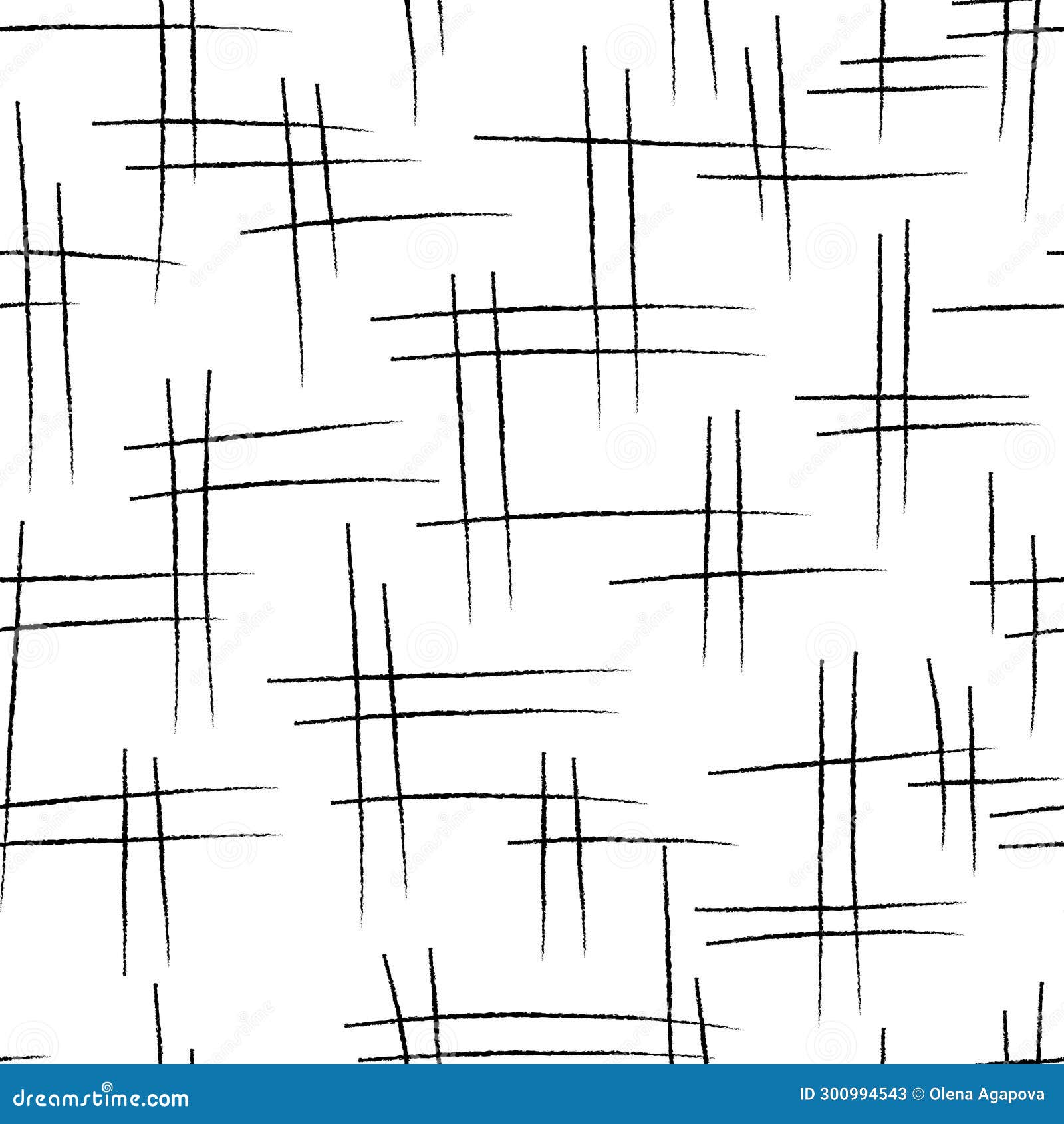 Crosshatch Pattern. Seamless Hand Draw Pattern. Simple Crosshatch ...
