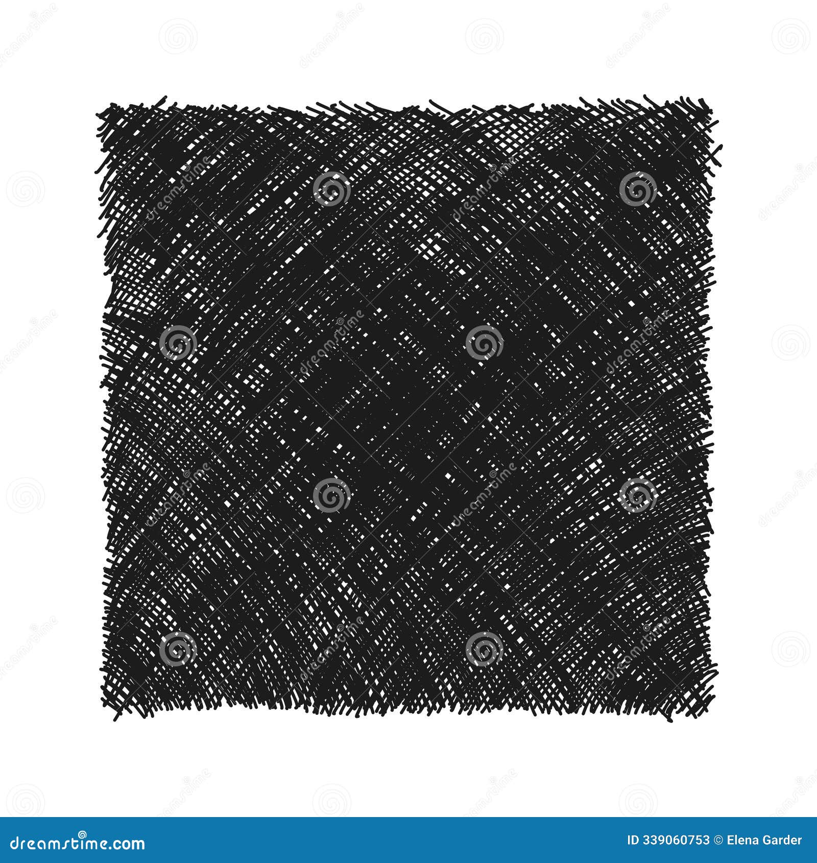 Crosshatch Pattern Texture. Freehand Scribble Hatching. Hand Drawn ...