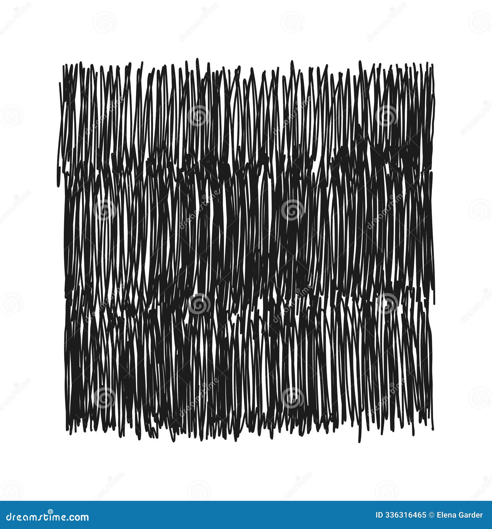 Scribble Hatching Numbers. Hand Drawn Symbols. Sketches Shaded And ...